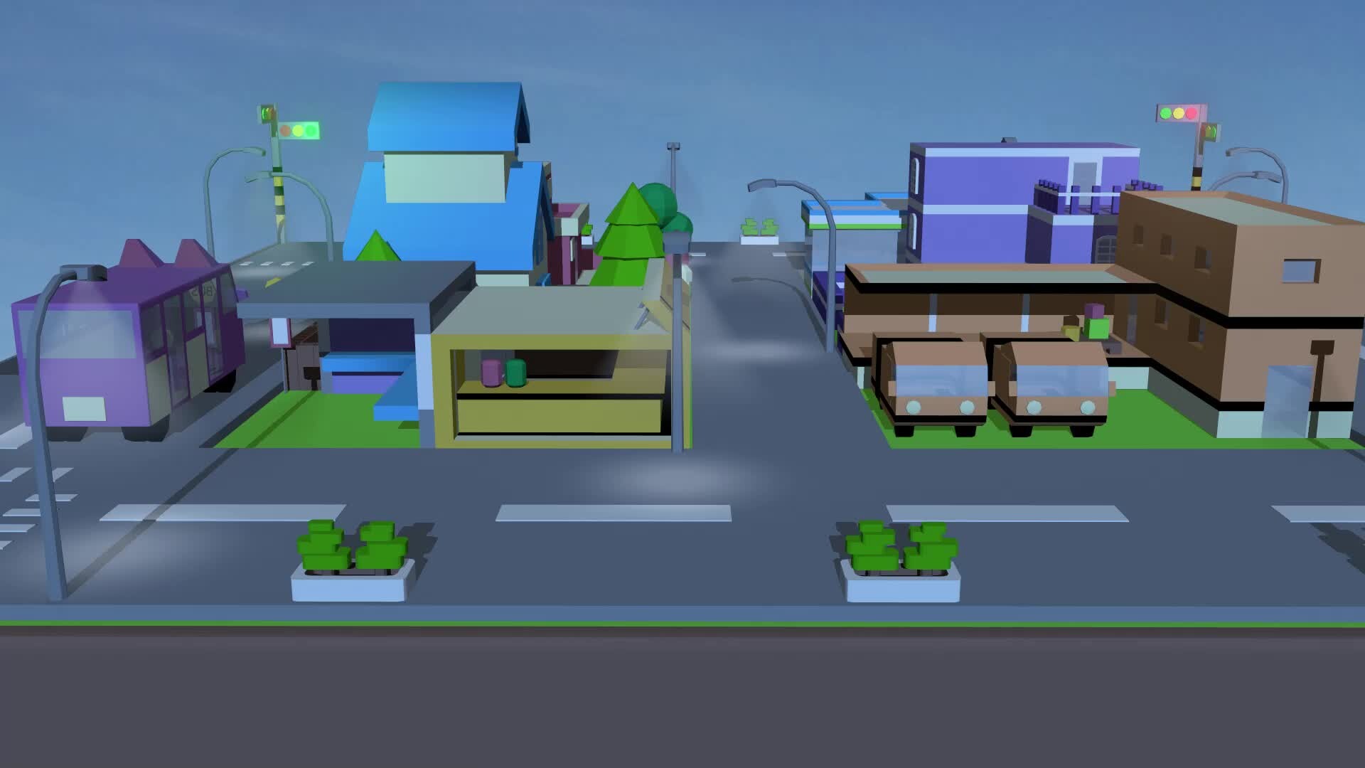 ArtStation - 場景動畫 scene animation