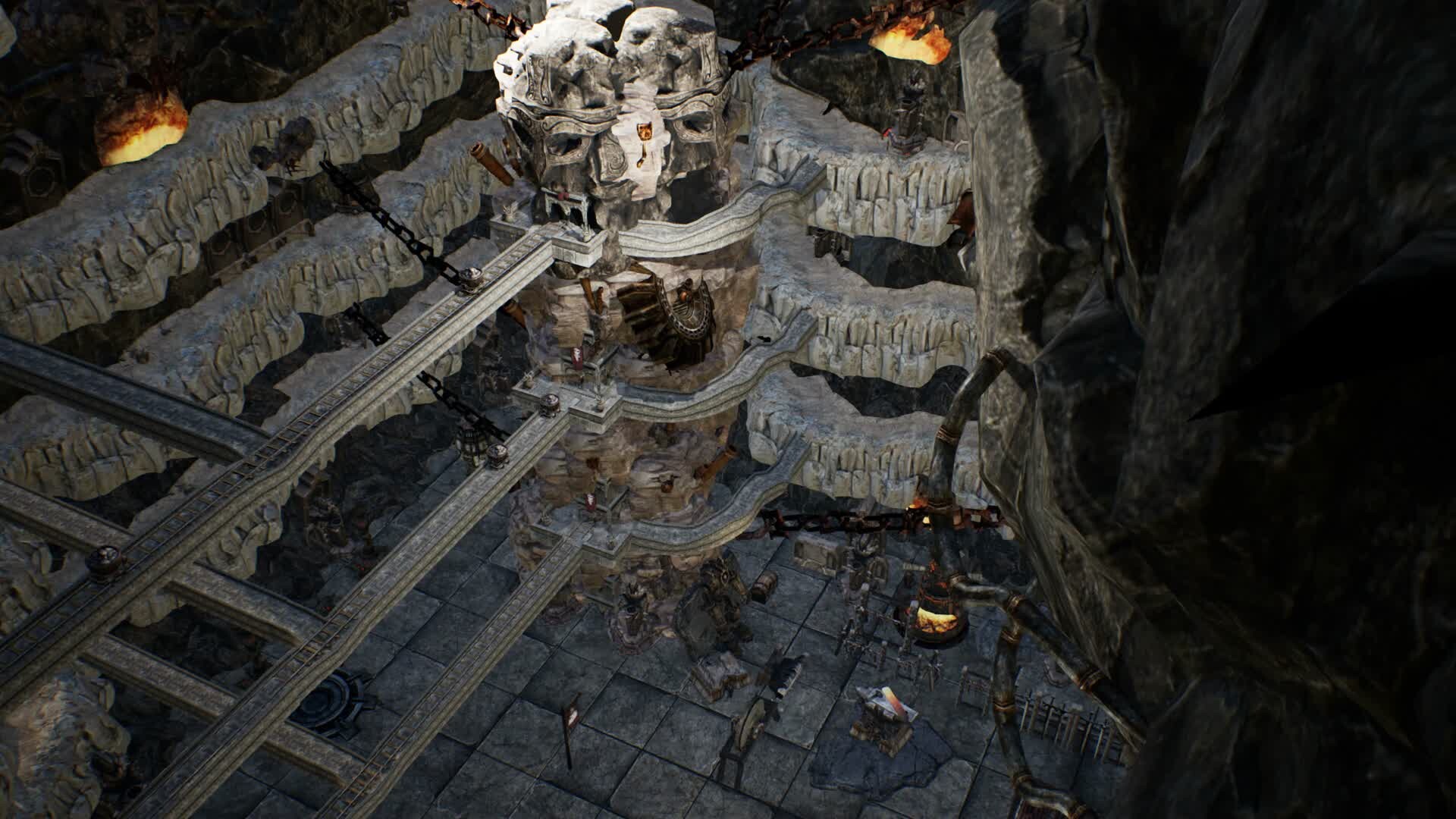 ArtStation - Dwarf crafting cave