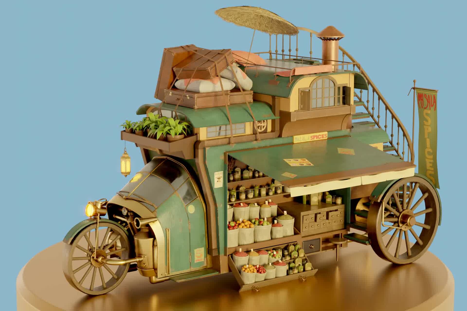 ArtStation - Spice Truck