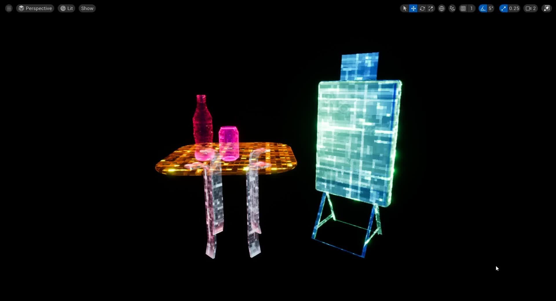 ArtStation - Hologram Shader