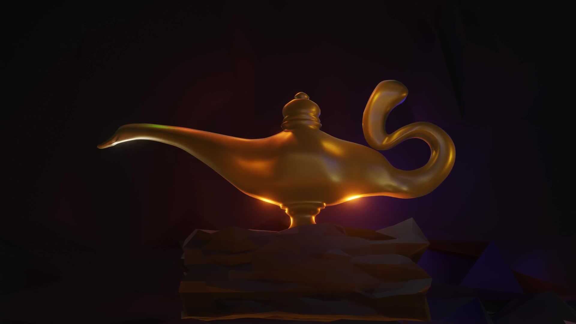 ArtStation - Aladdin magic Lamp