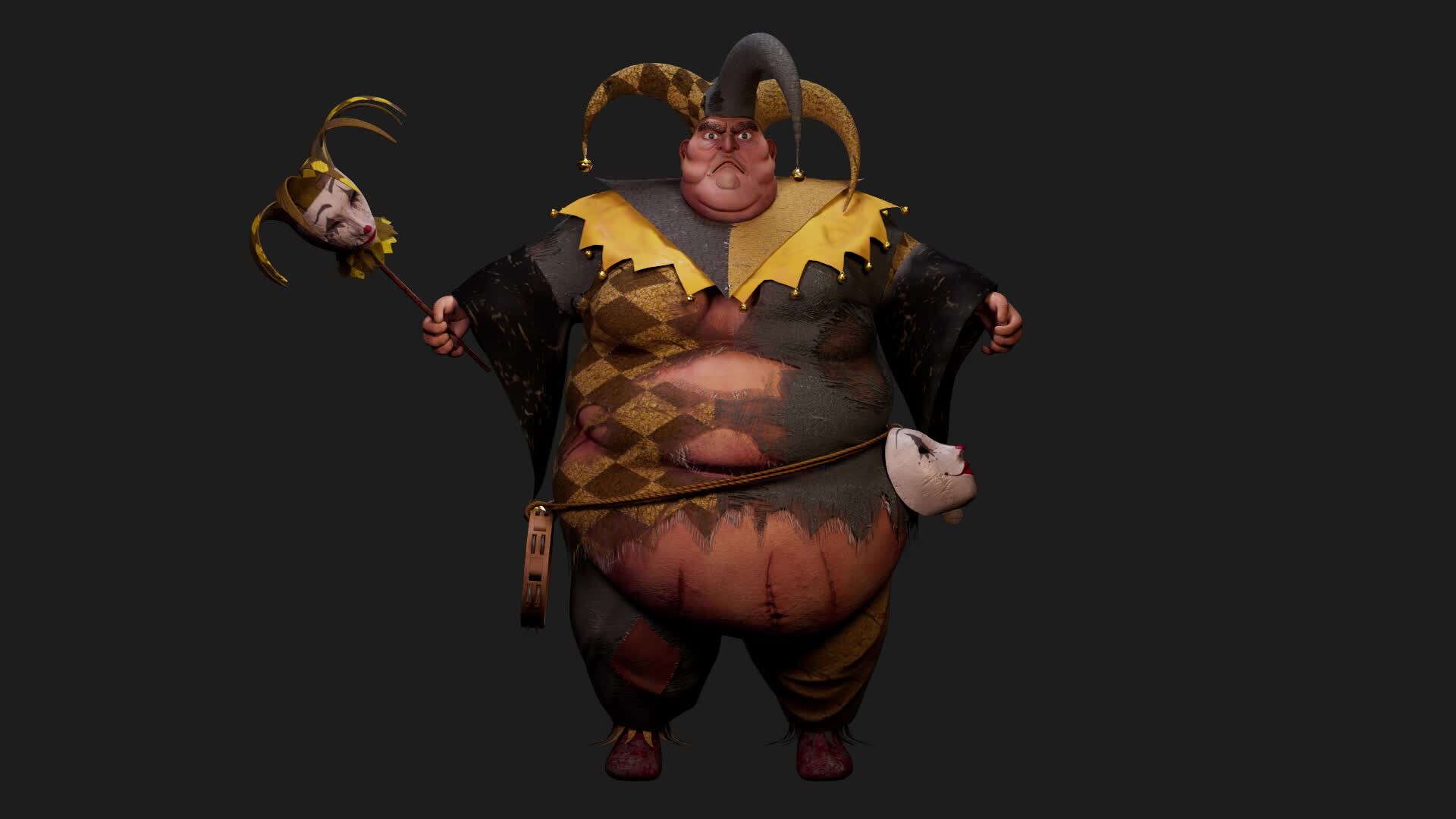 ArtStation - Freak Show Jester