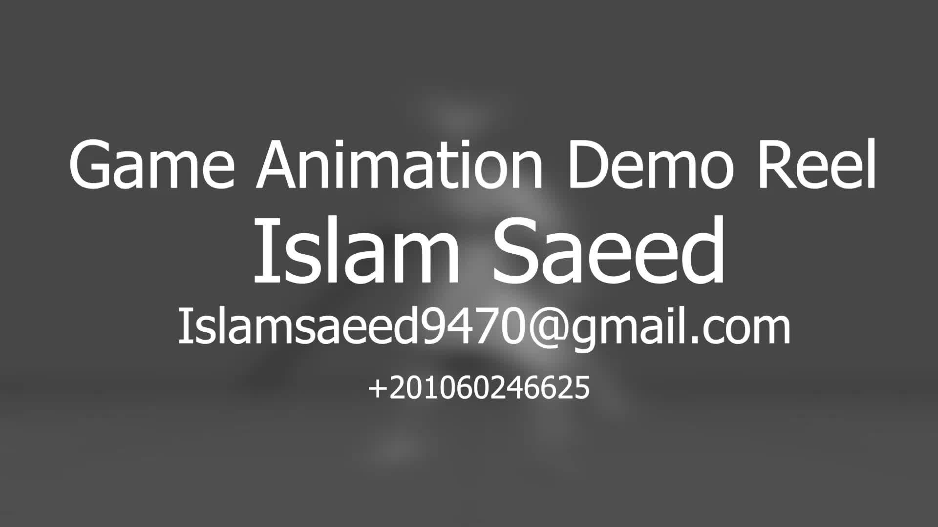 ArtStation - 3D Game Animation DemoReel 2022