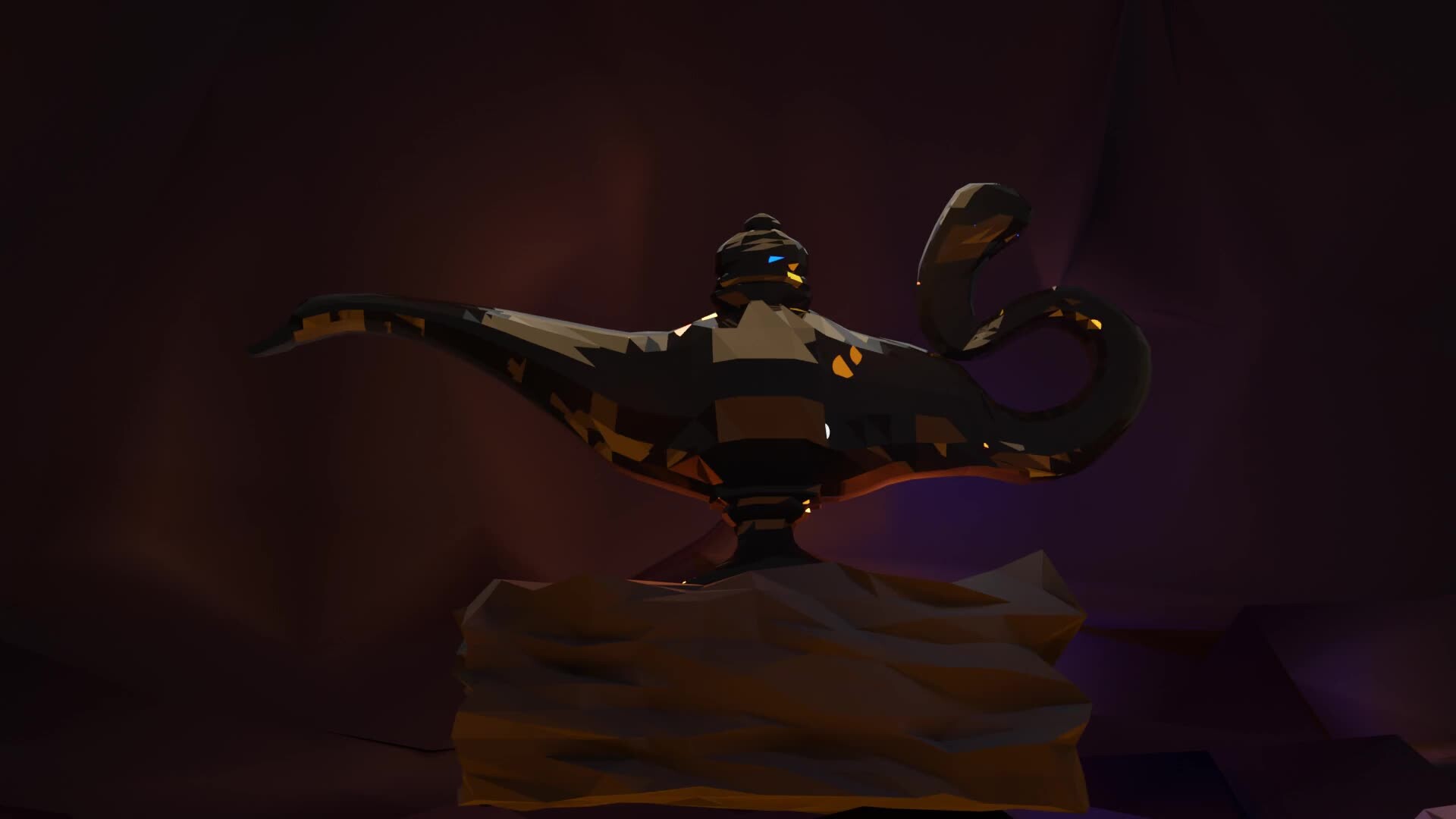 ArtStation - Aladdin Lamp