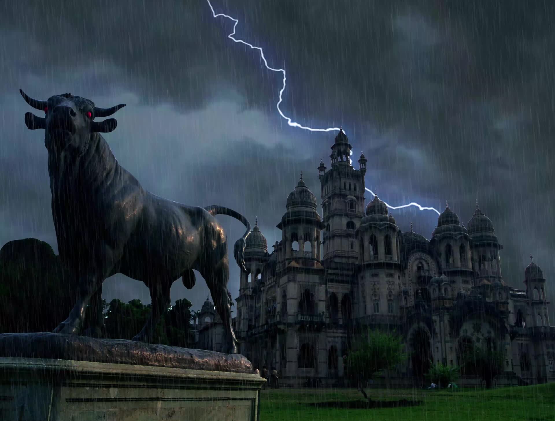 ArtStation - Thunder storm film scene ( fx composition)