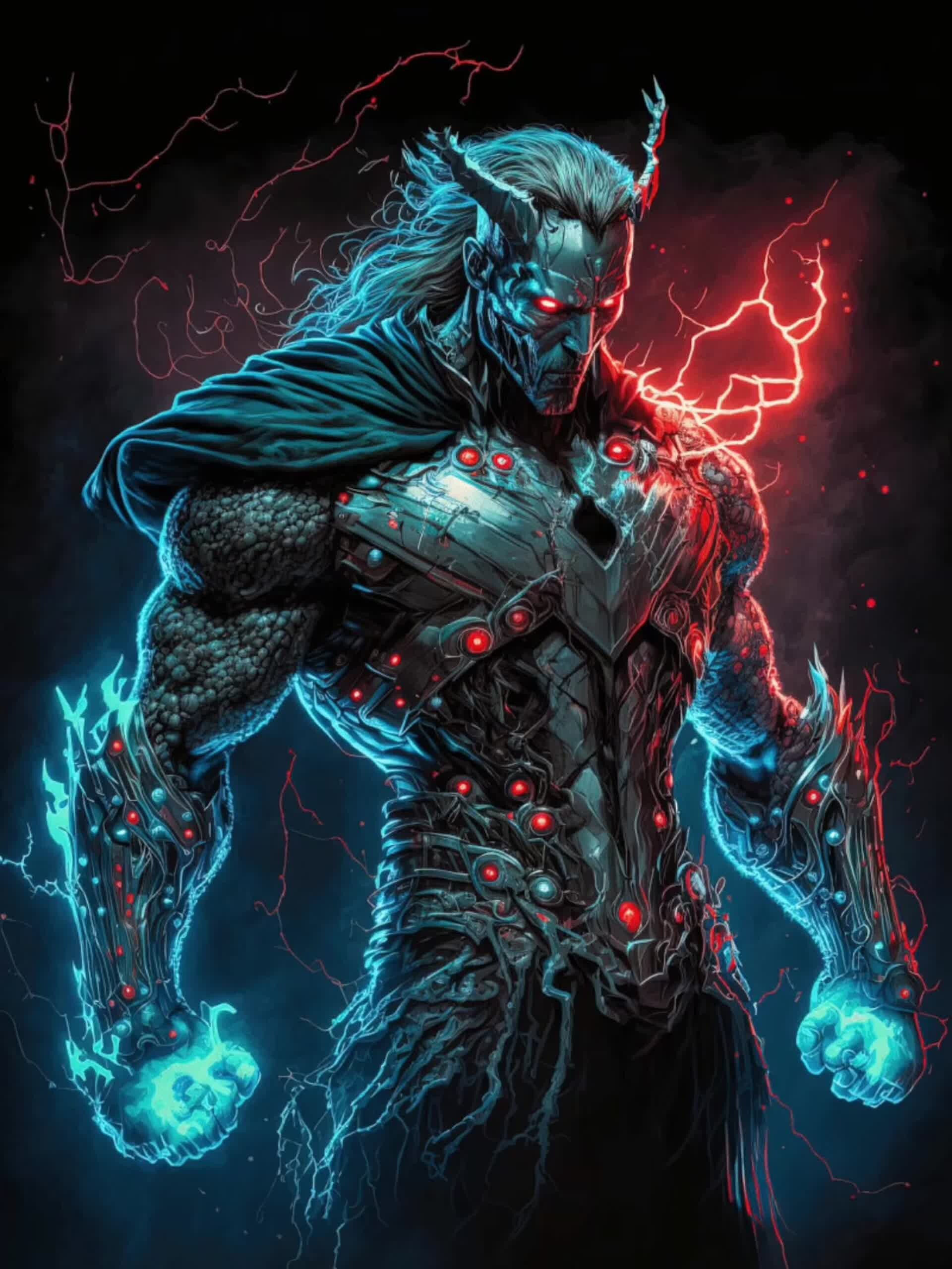 ArtStation - Comic Vampire Thor