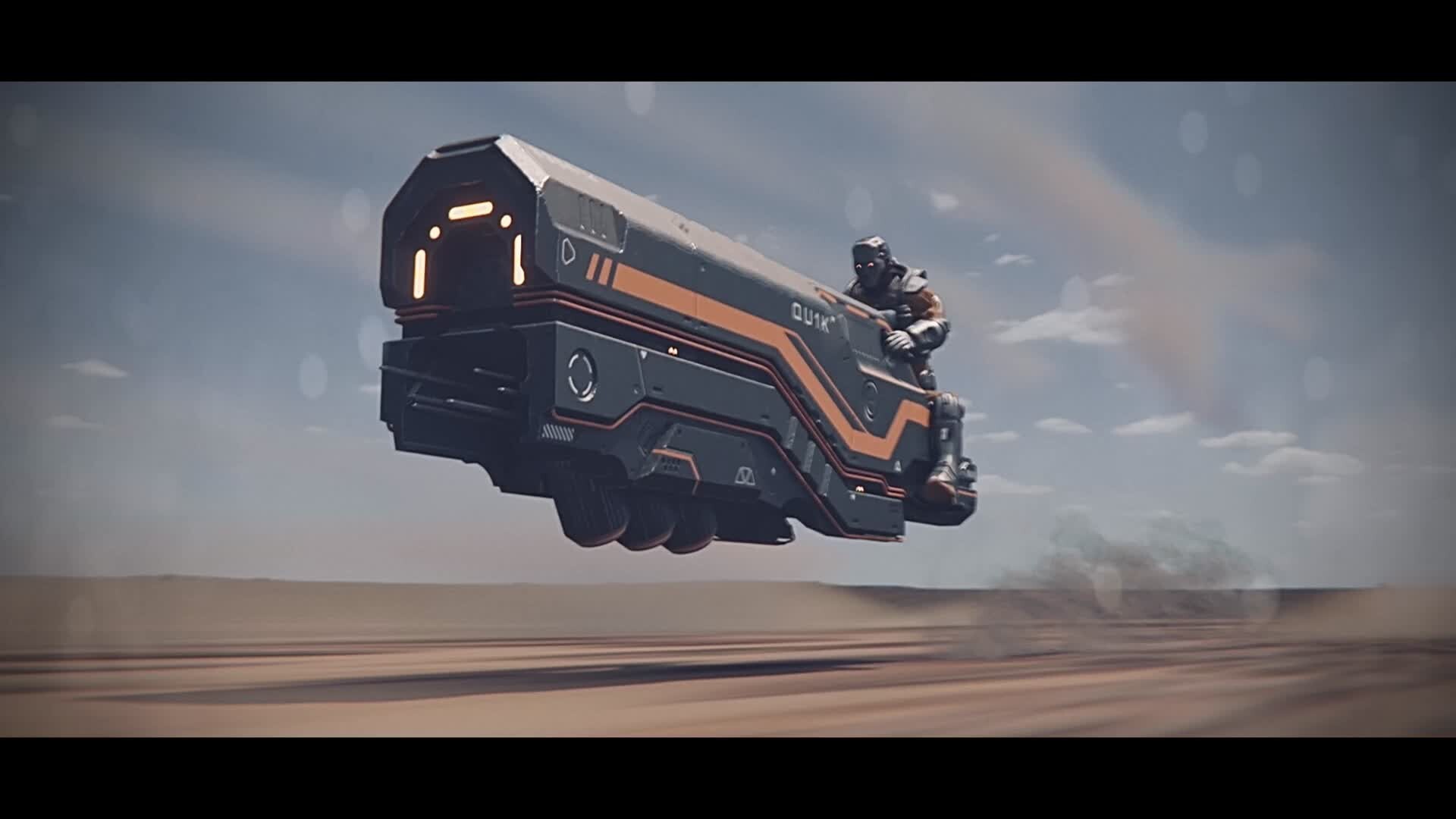 ArtStation - Hover bike