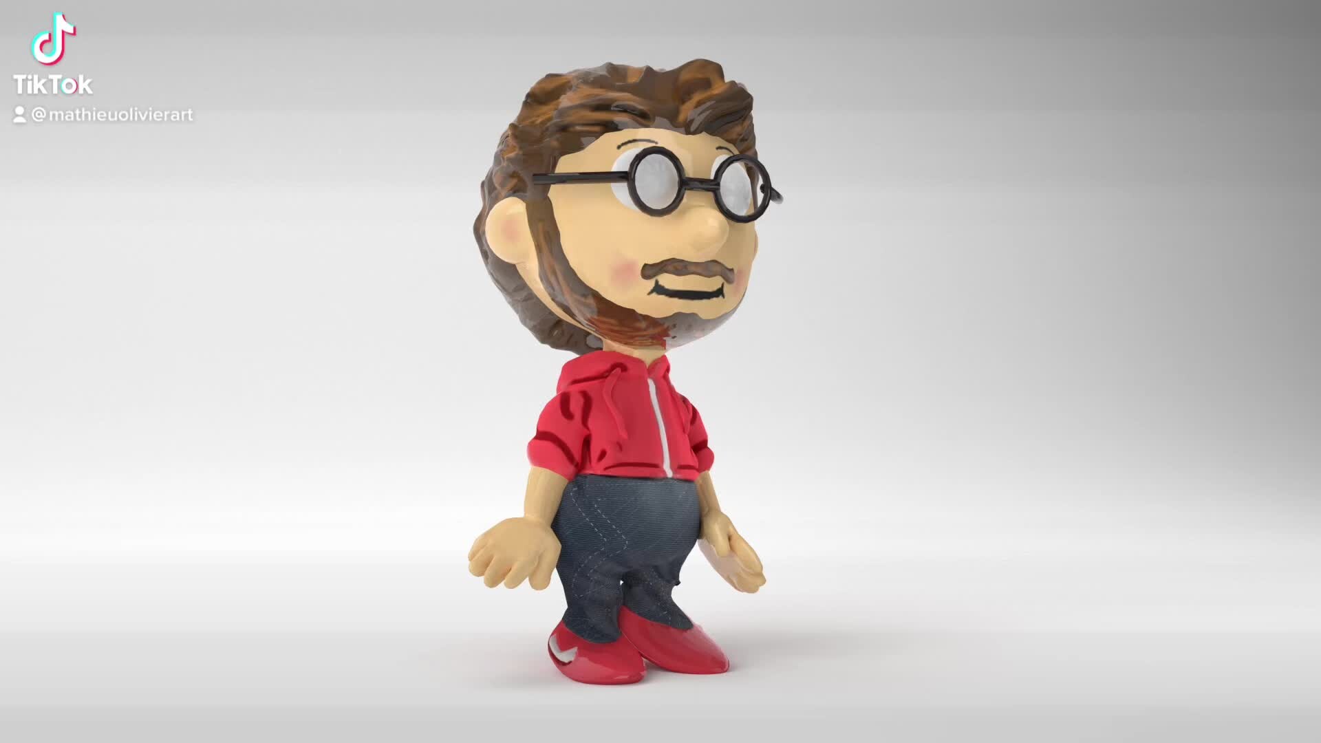 ArtStation - Peanuts walk and dance animation and turn around