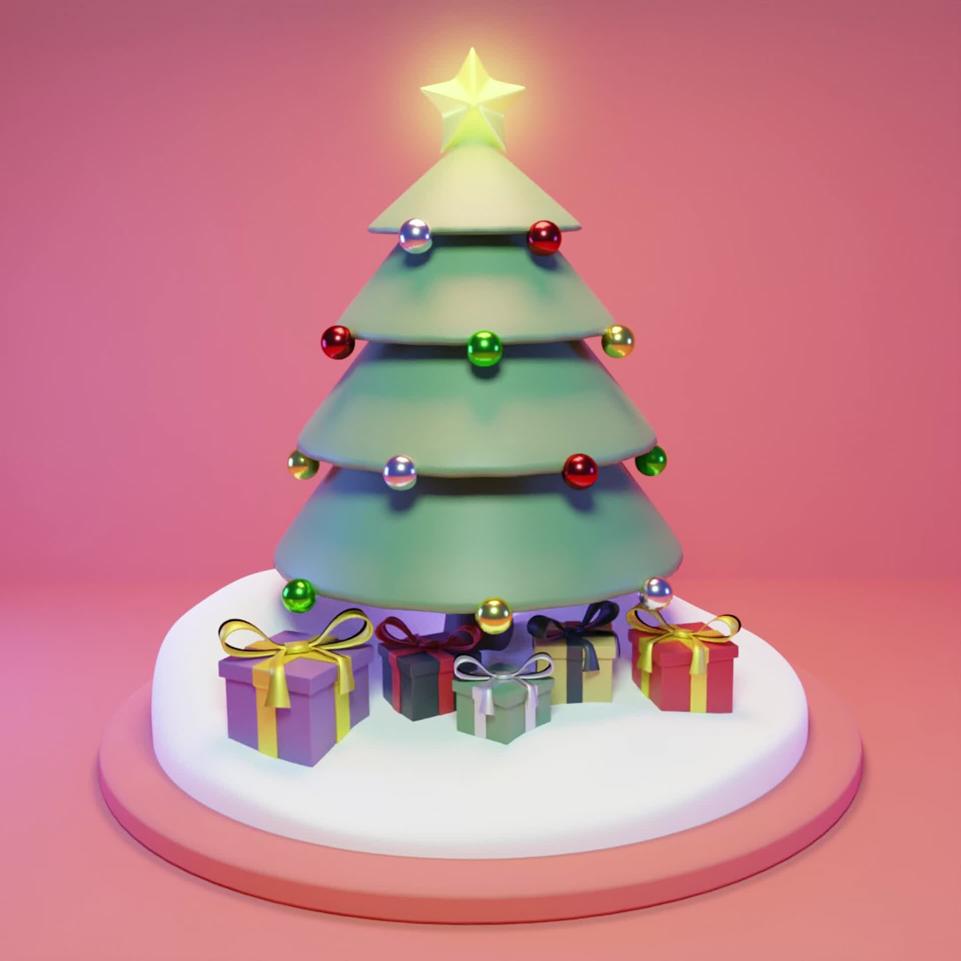 ArtStation - Christmas Tree - 3D Model