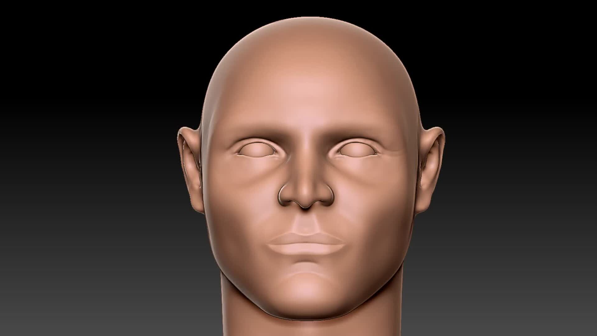 ArtStation - Random head sculpt