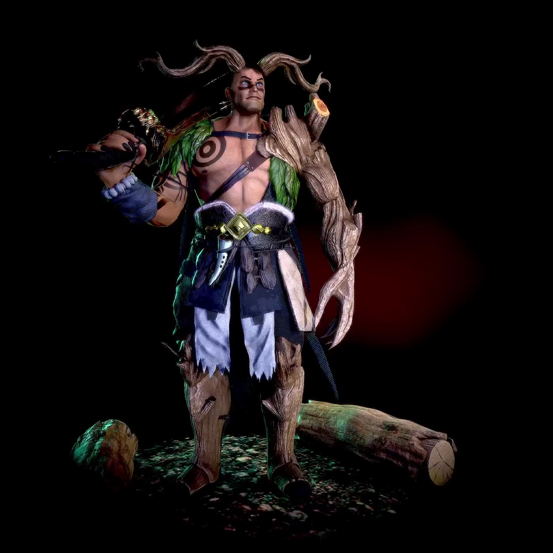 ArtStation - Ancient Nature Warrior