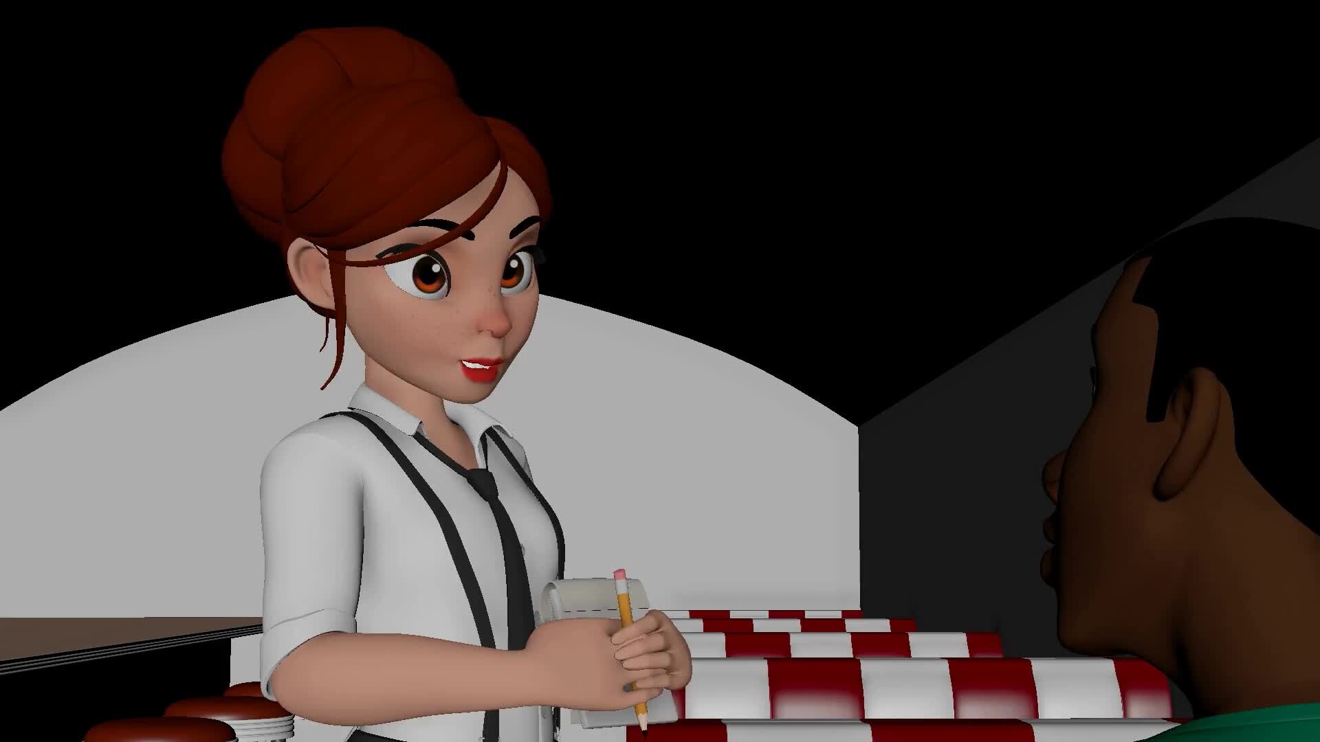 ArtStation - Diner Animation