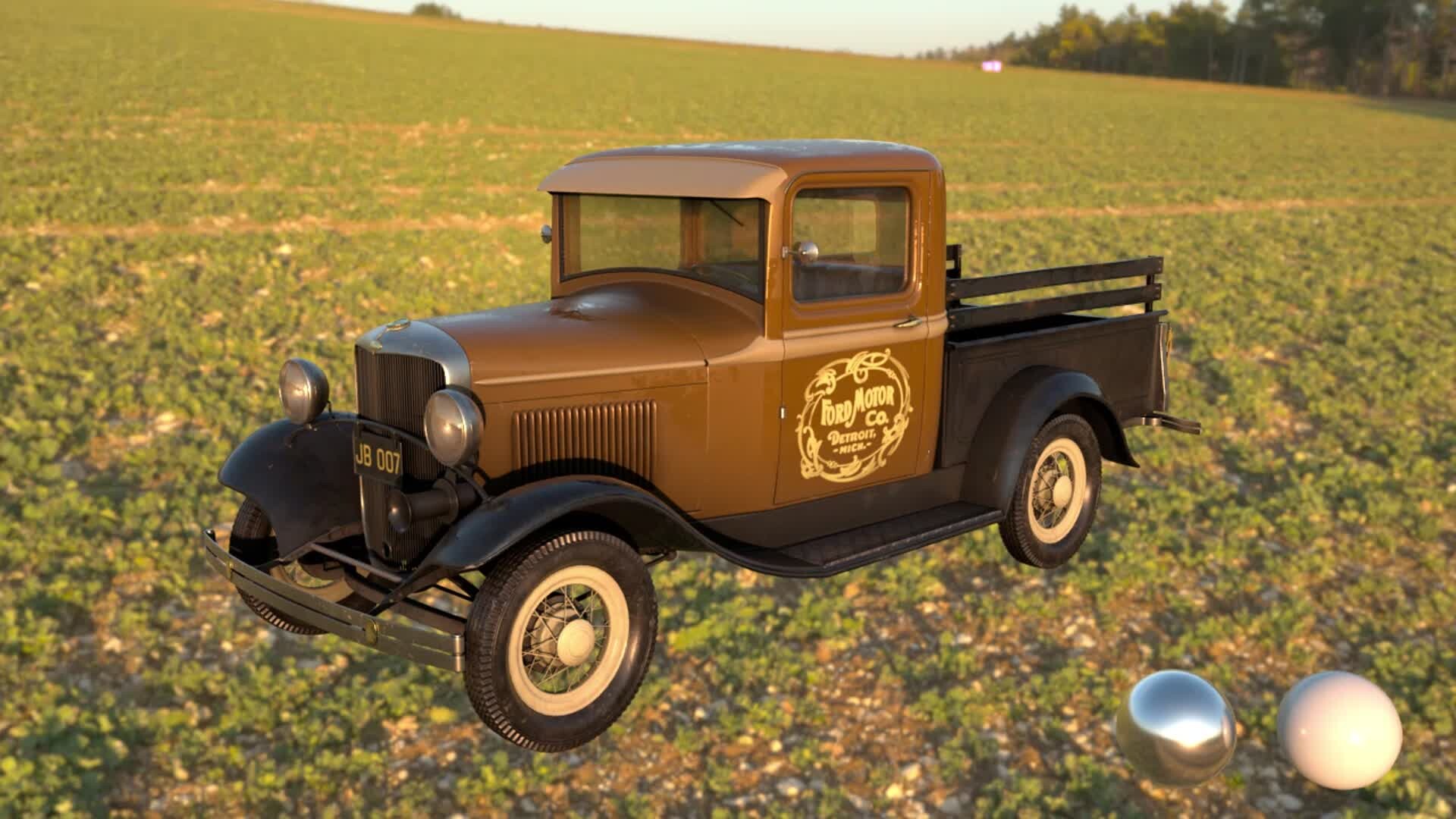 ArtStation - Ford Model T breakdown