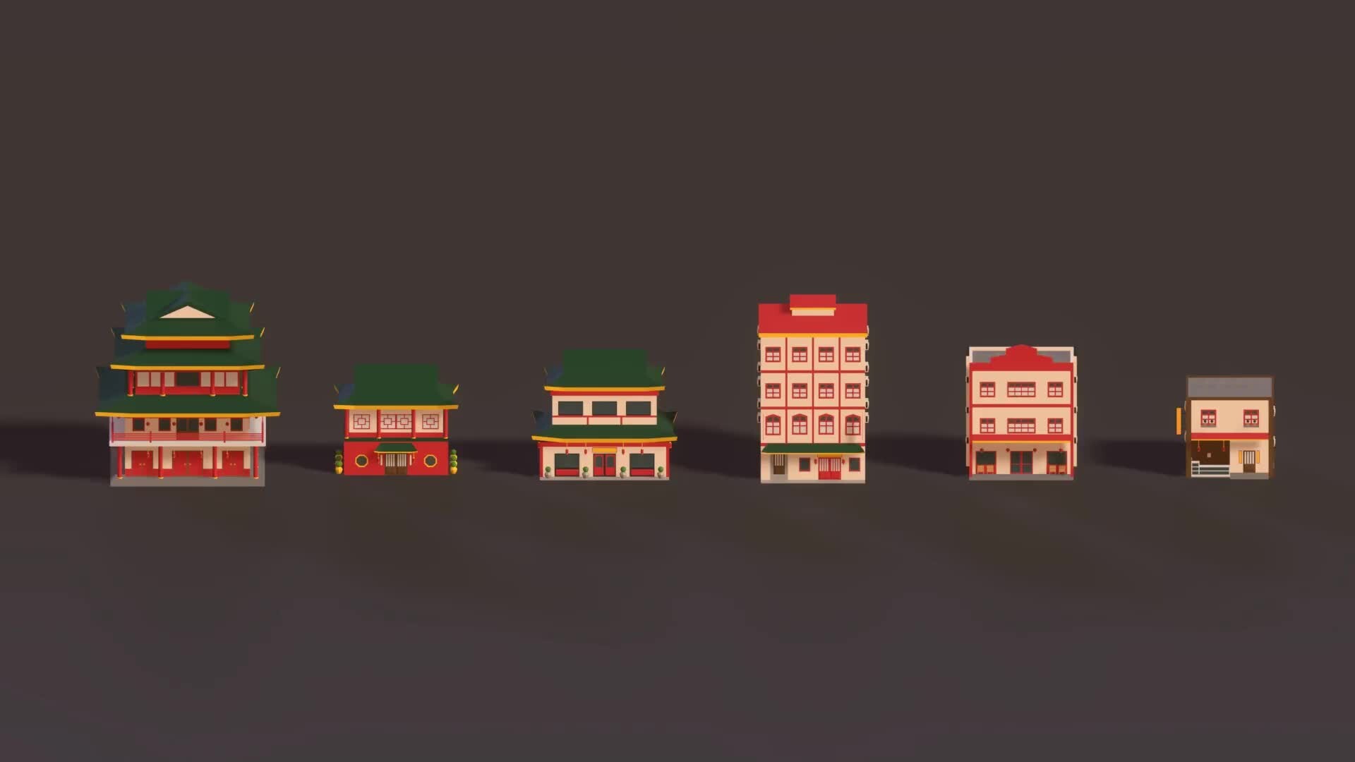ArtStation - Low-poly Game Assets