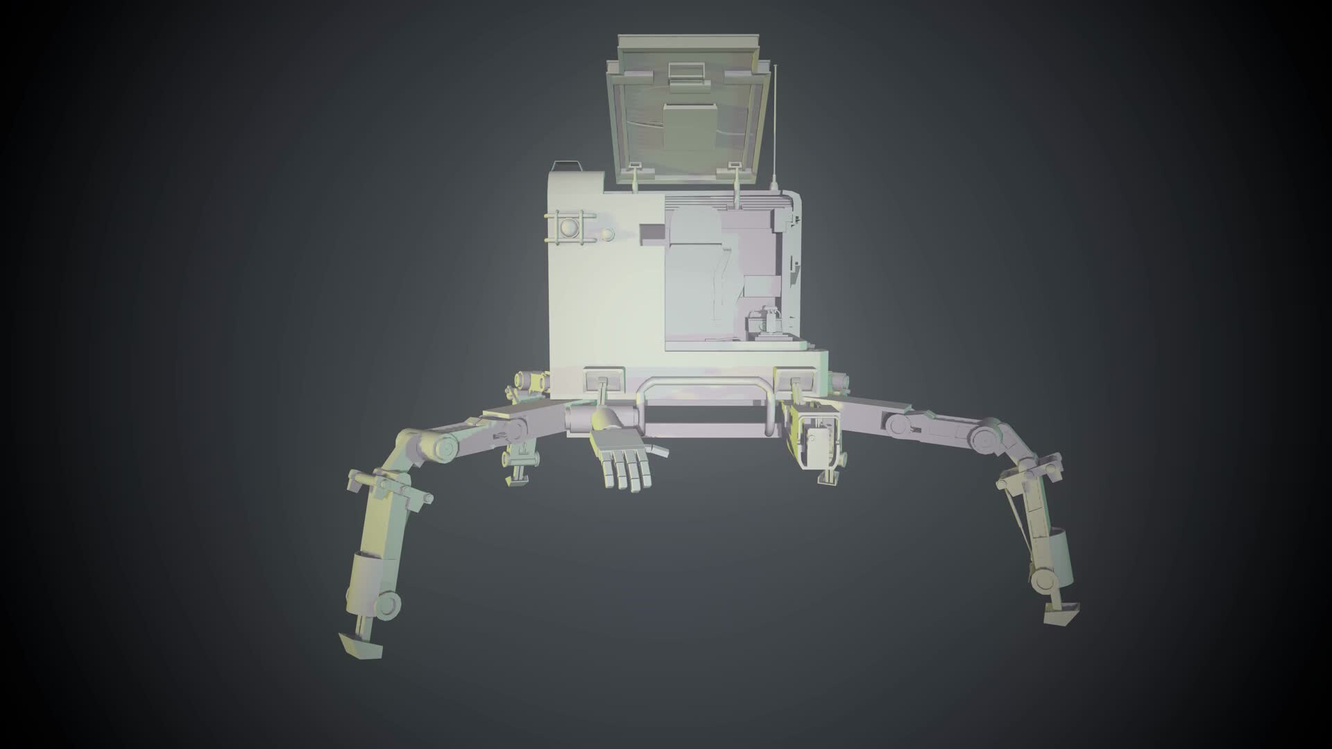 ArtStation - 3D Mechanical Model.