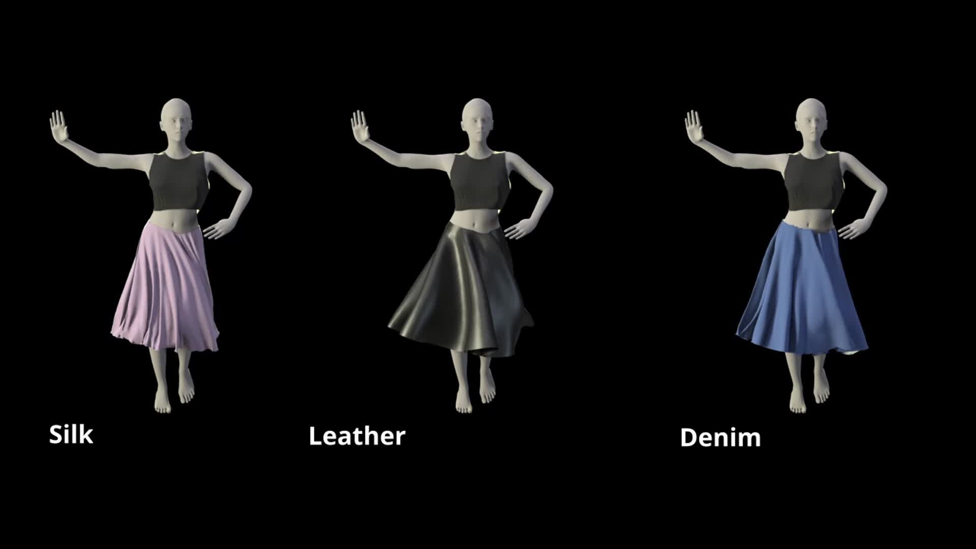 ArtStation - Animated Skirt Simulation