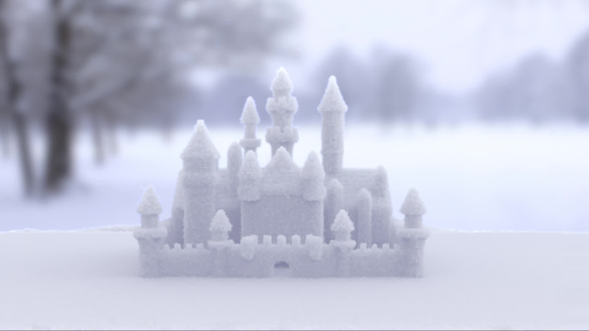 ArtStation - Snow Castle