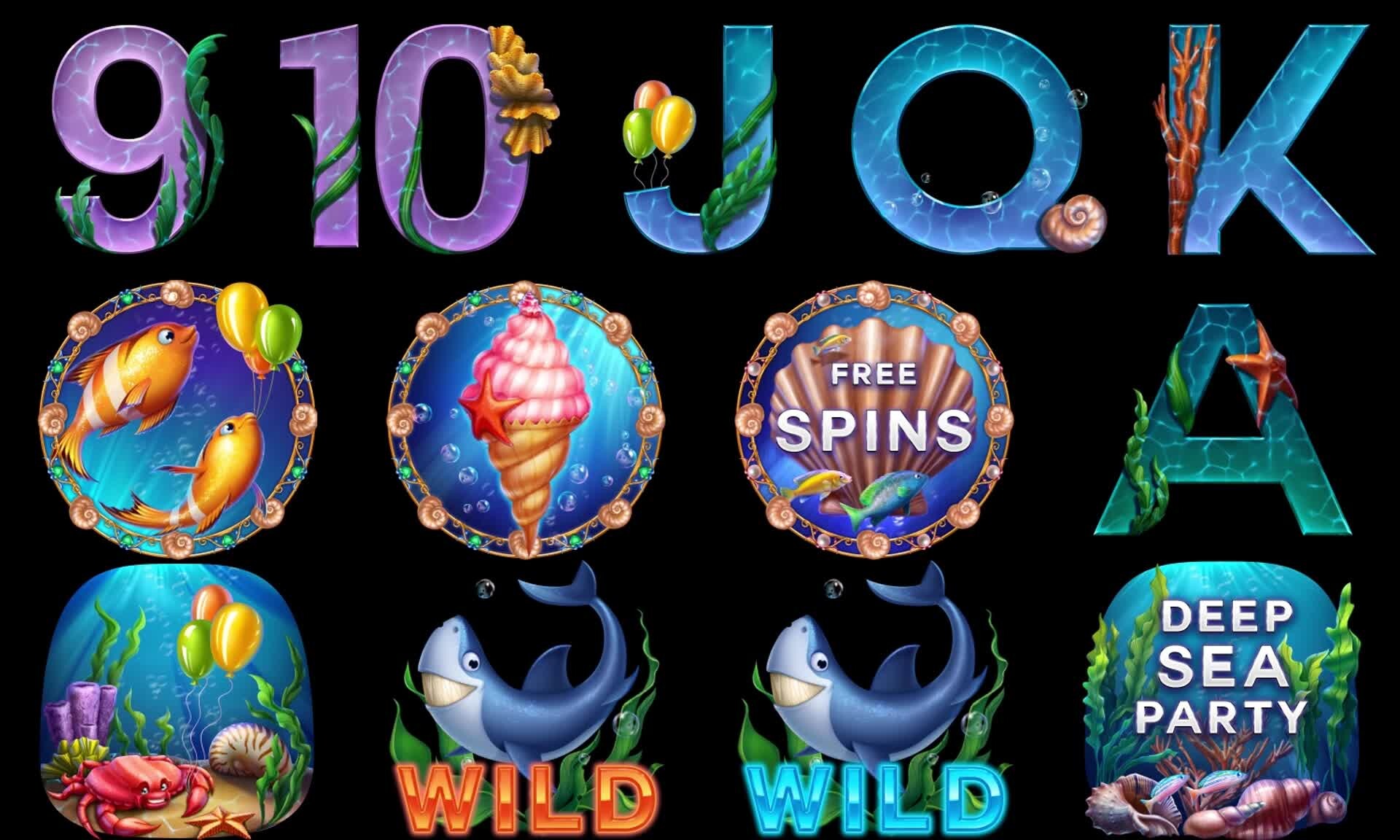 ArtStation - 2d animation of the Set of slot symbols