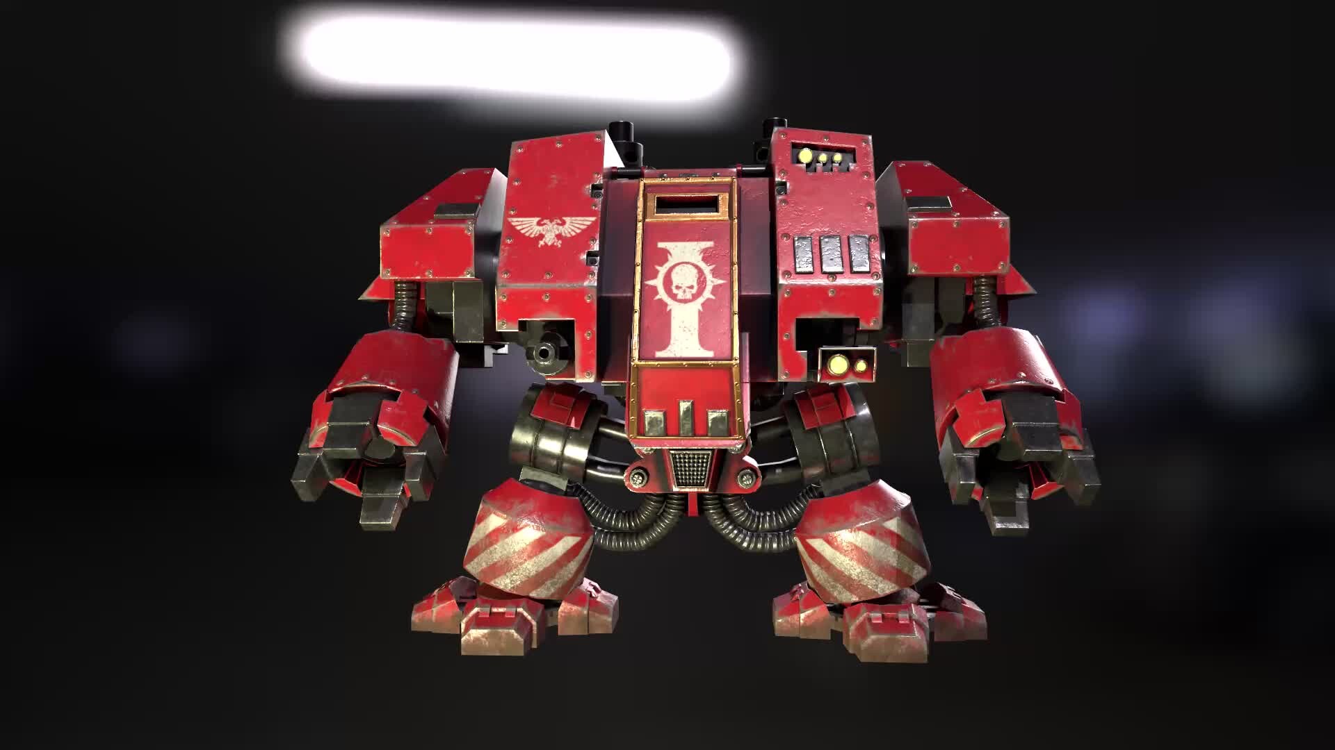 ArtStation - Dreadnought lowpoly model