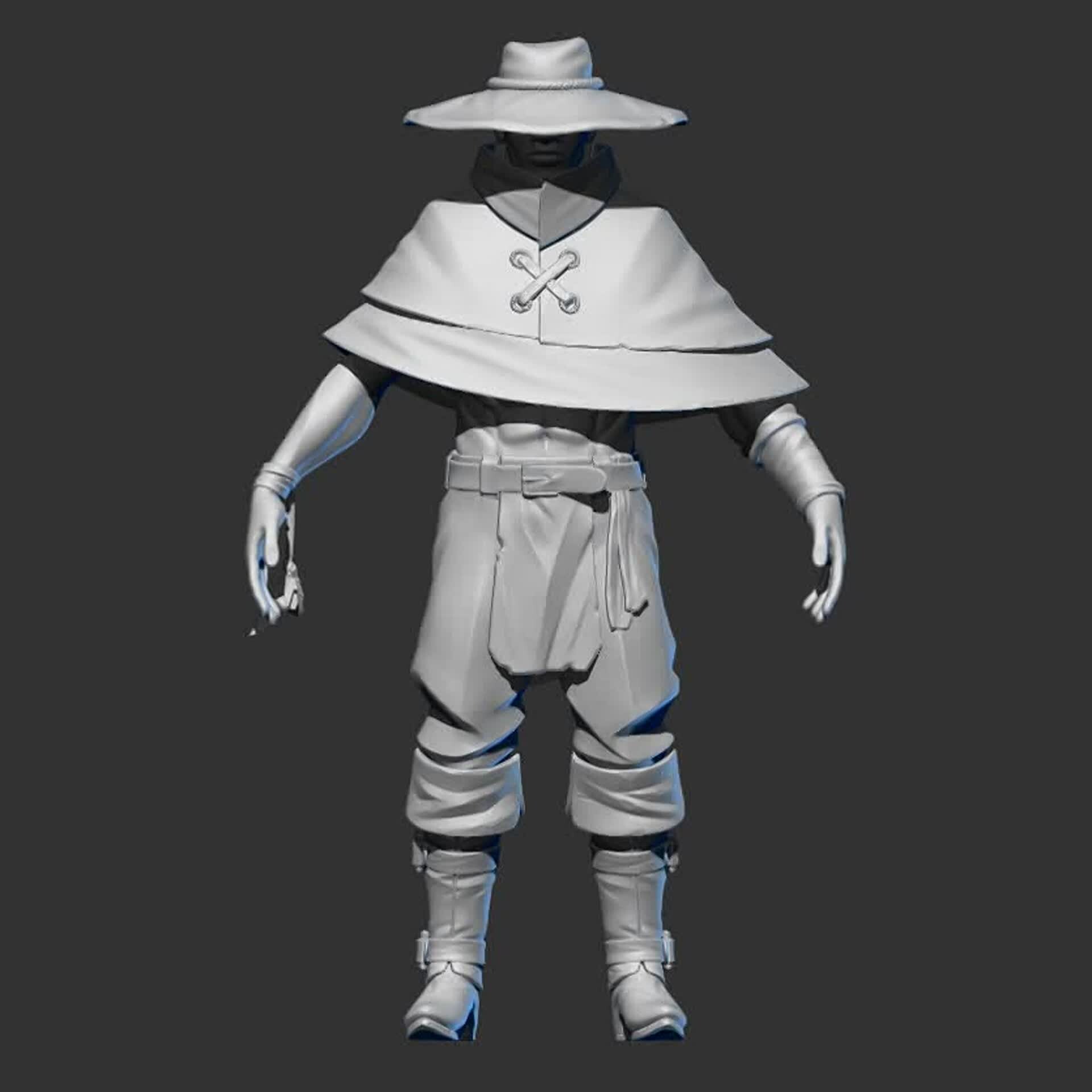 ArtStation - Desmond WIP! - Glocktopus Studios