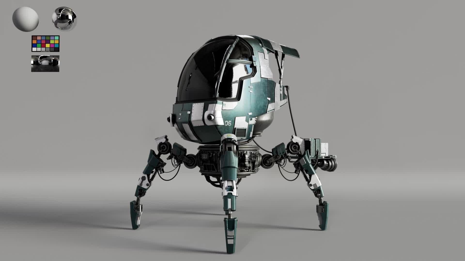 ArtStation - Robot Walker