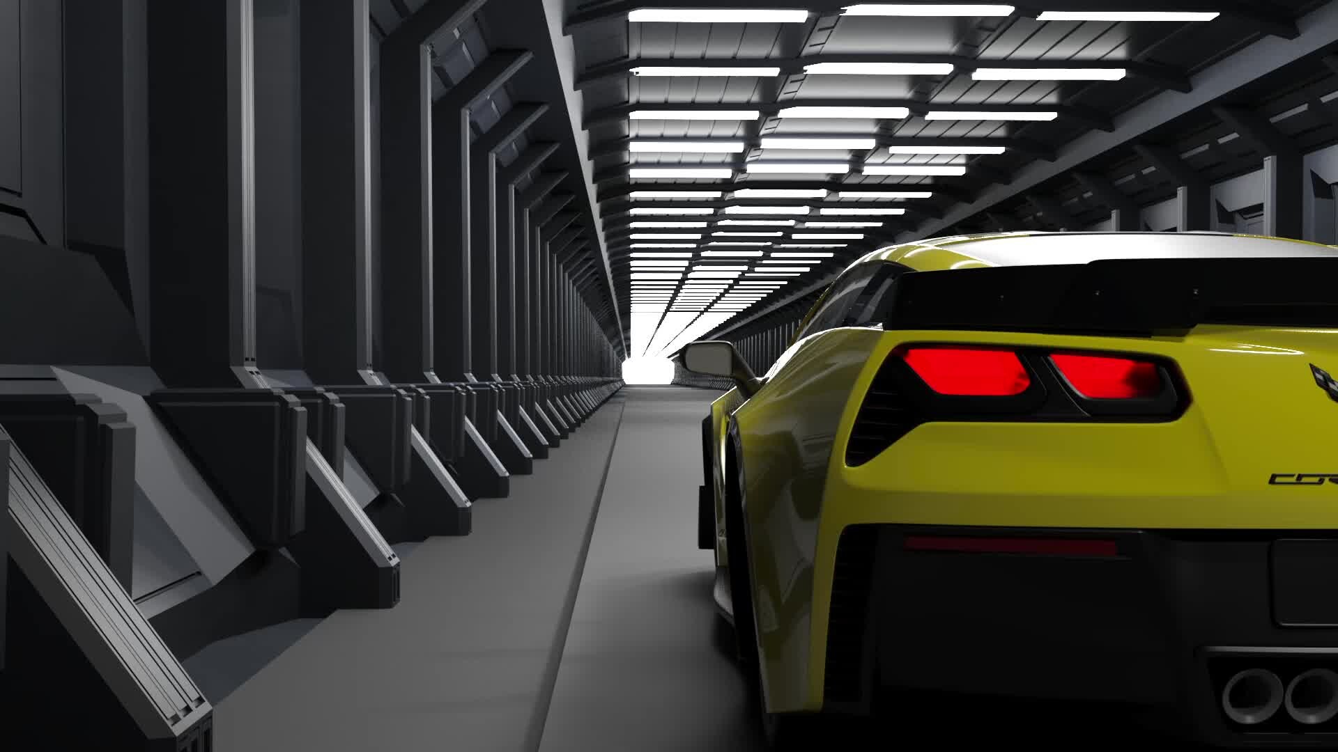 ArtStation - 3D CAR RIGGING