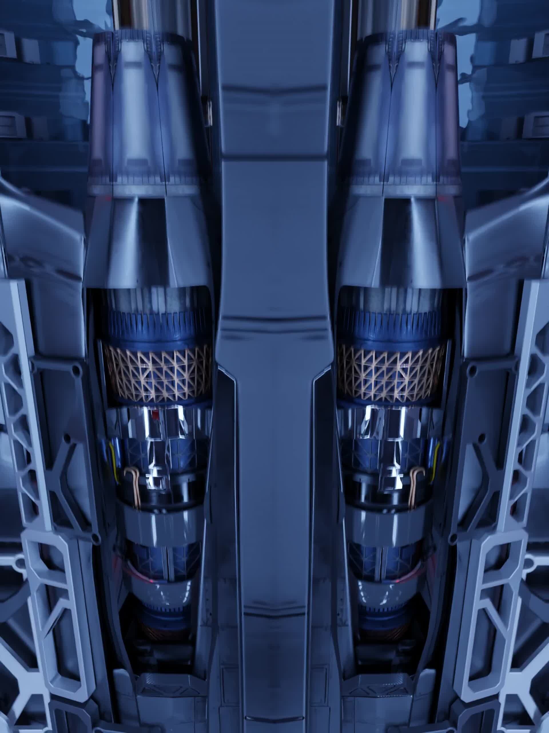 ArtStation - Fighter Jet production line animations