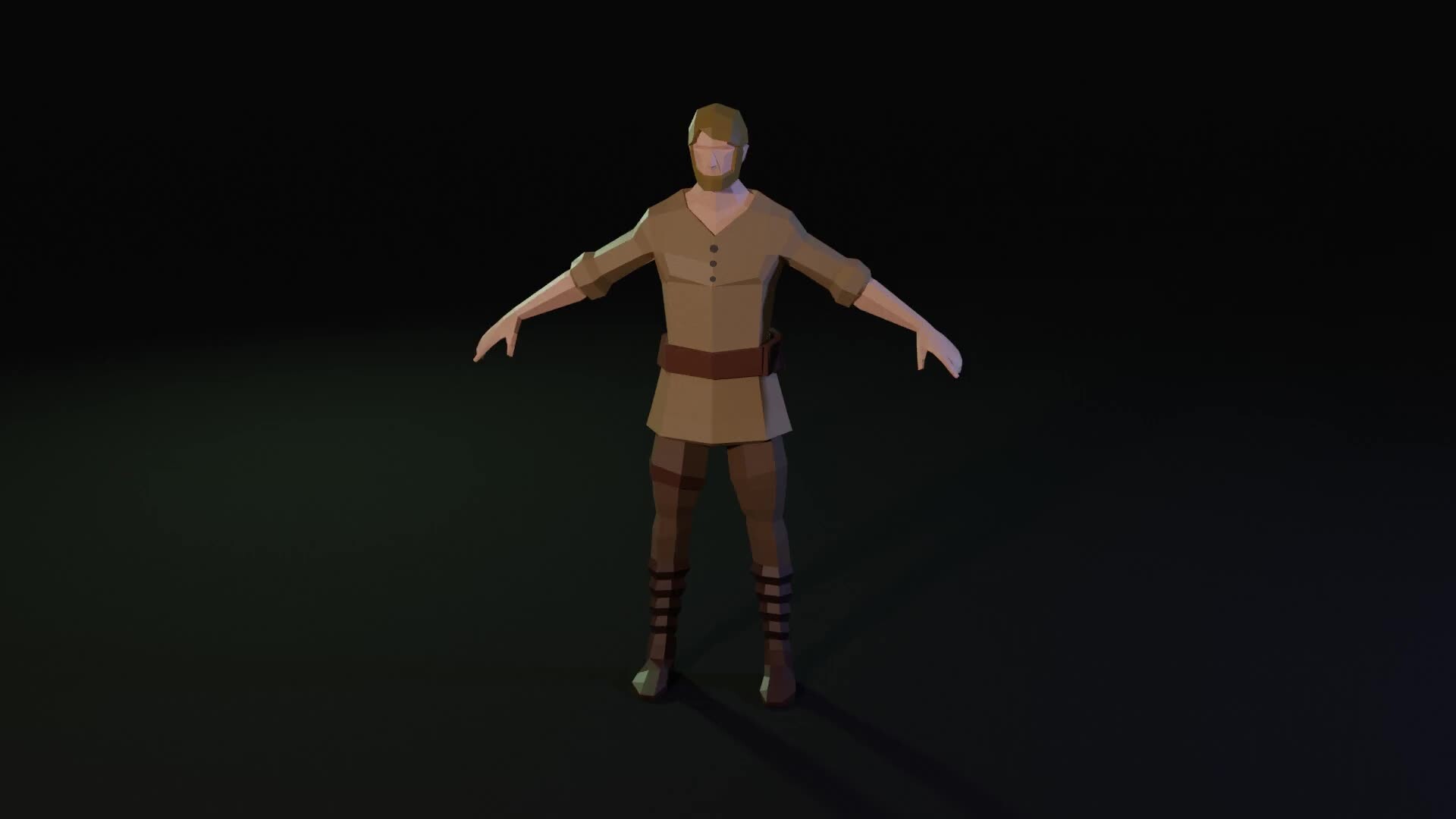 ArtStation - Lowpoly Man