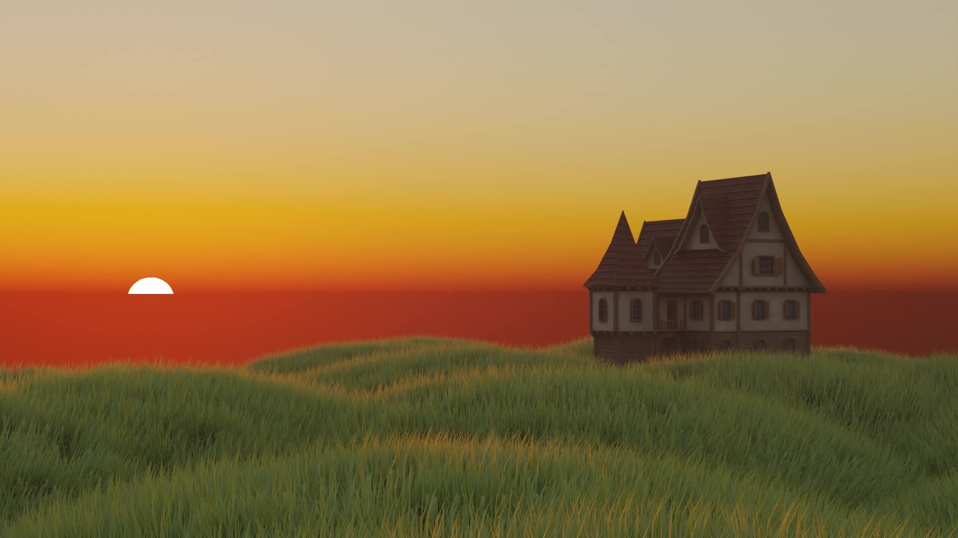 ArtStation - Grass Meadow Ground Scene