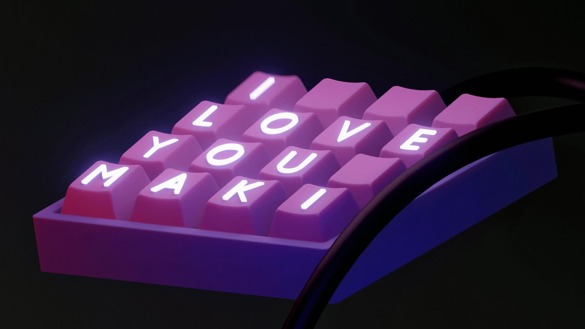 ArtStation - Small cute keyboard