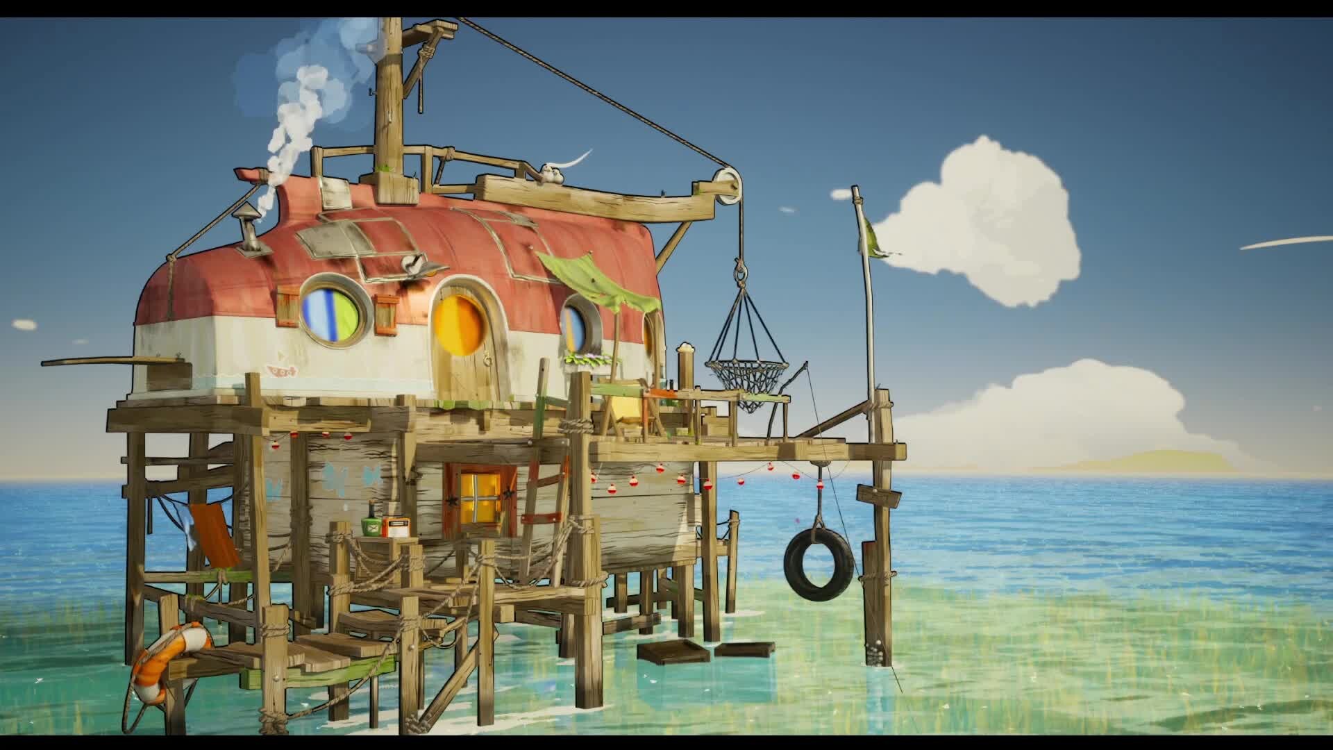 ArtStation - Stylized Fisherman House