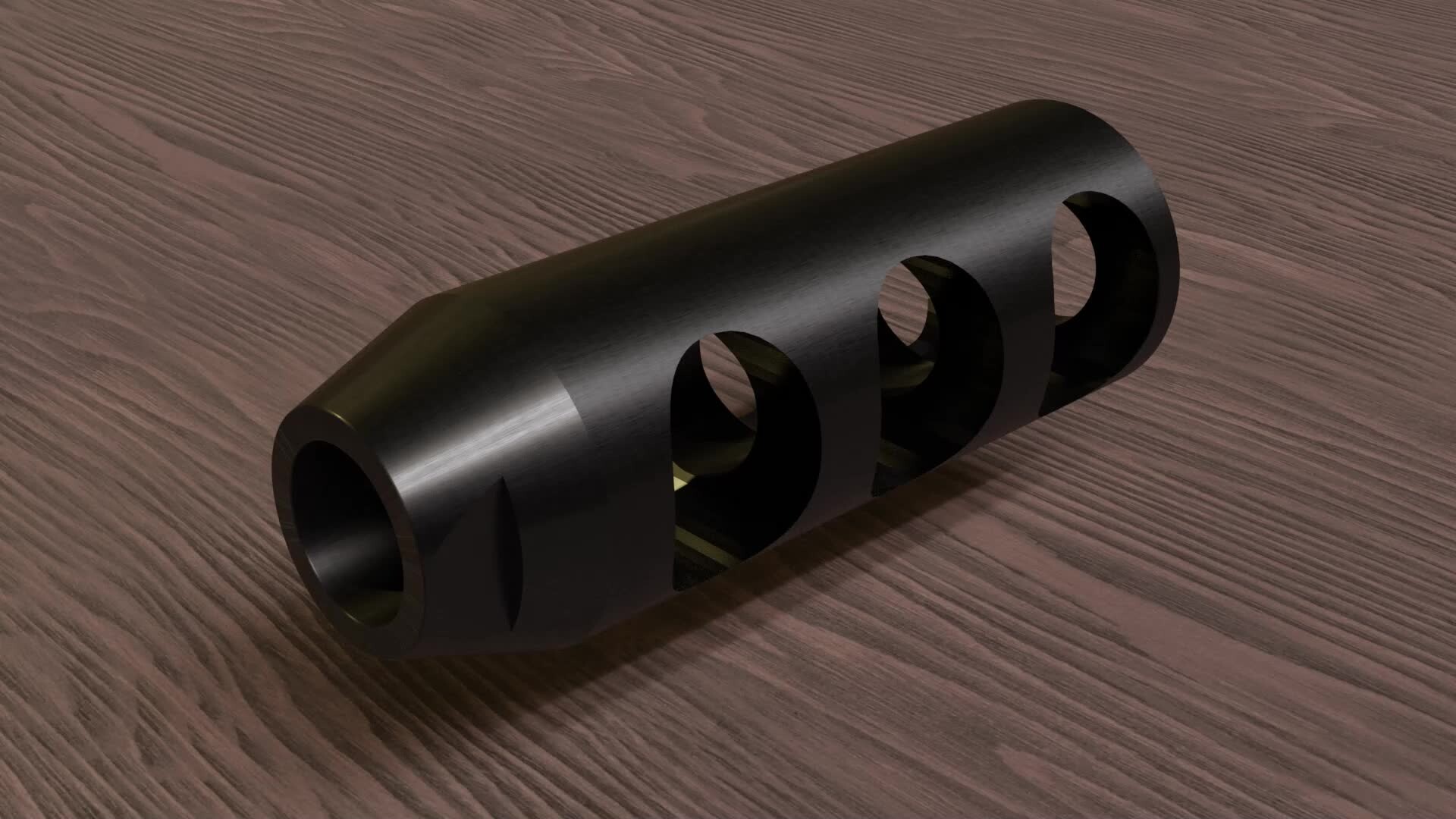 ArtStation - muzzle brake