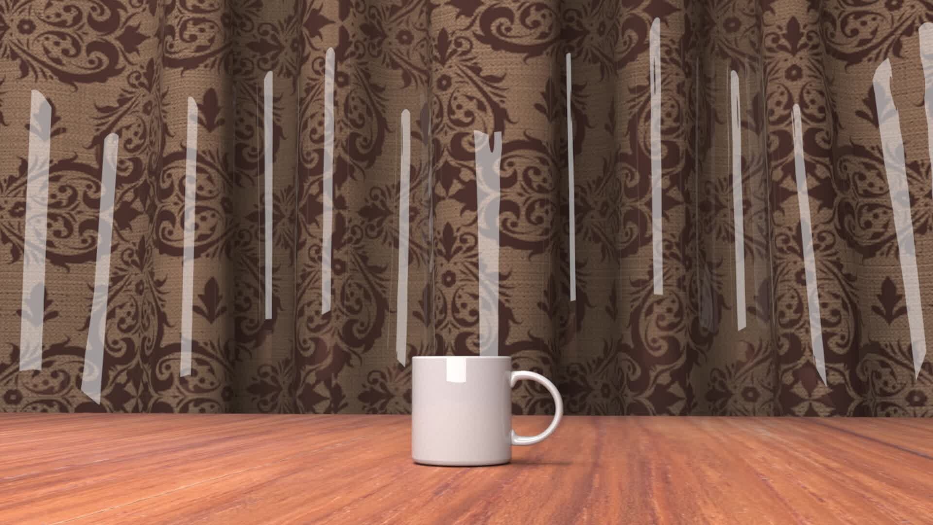 ArtStation - Coffee Mug simulation
