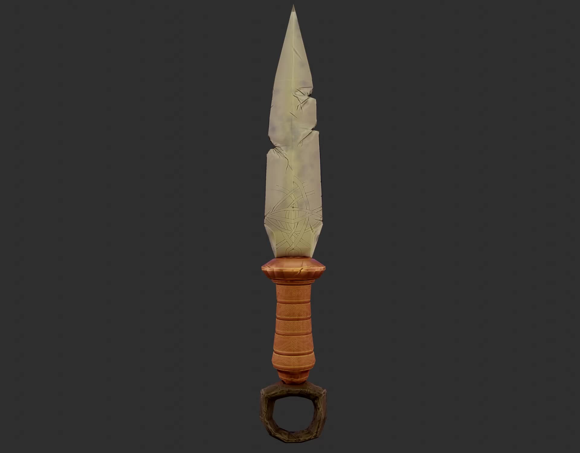 ArtStation - Damaged Dagger