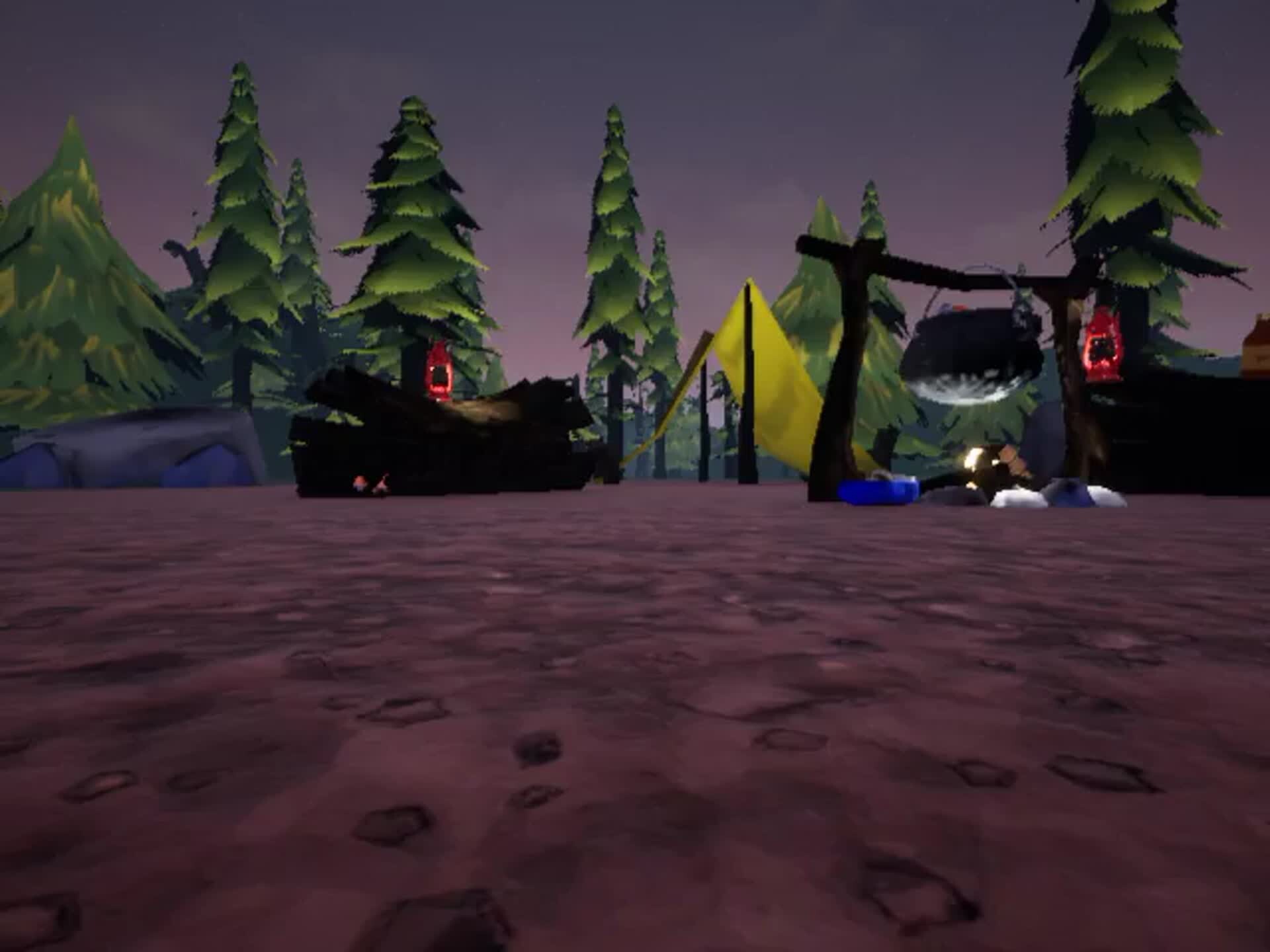 ArtStation - Stylized Camp Site