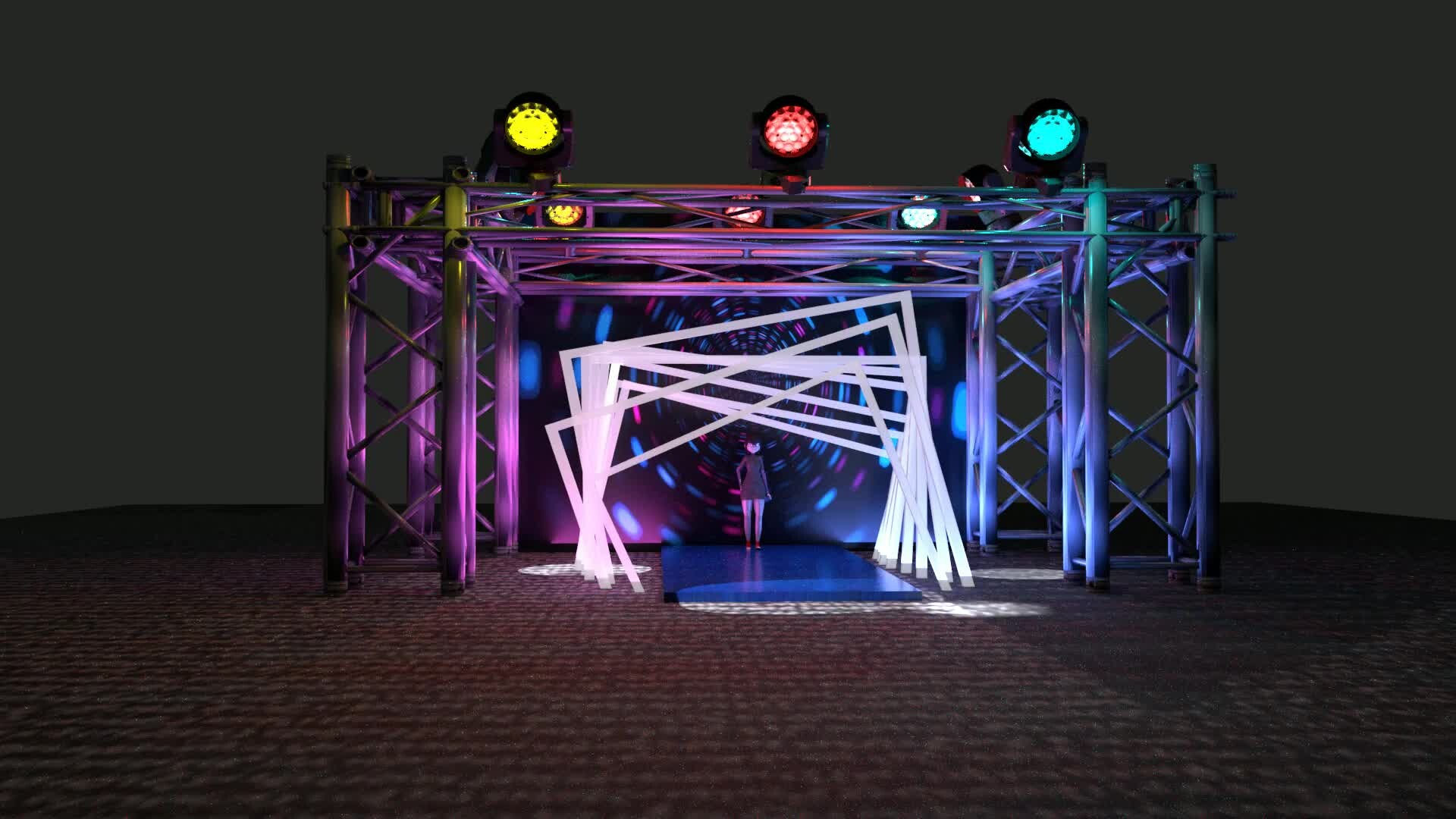 ArtStation - Fashion show 3d Animation