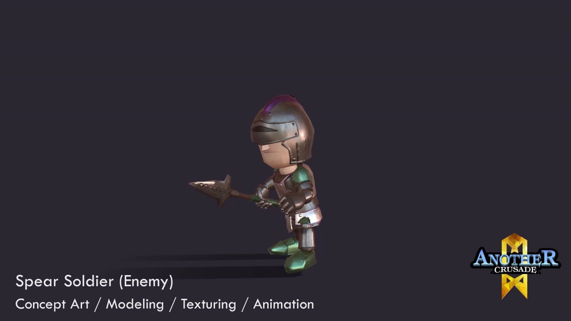 ArtStation - Spear Soldier Animation