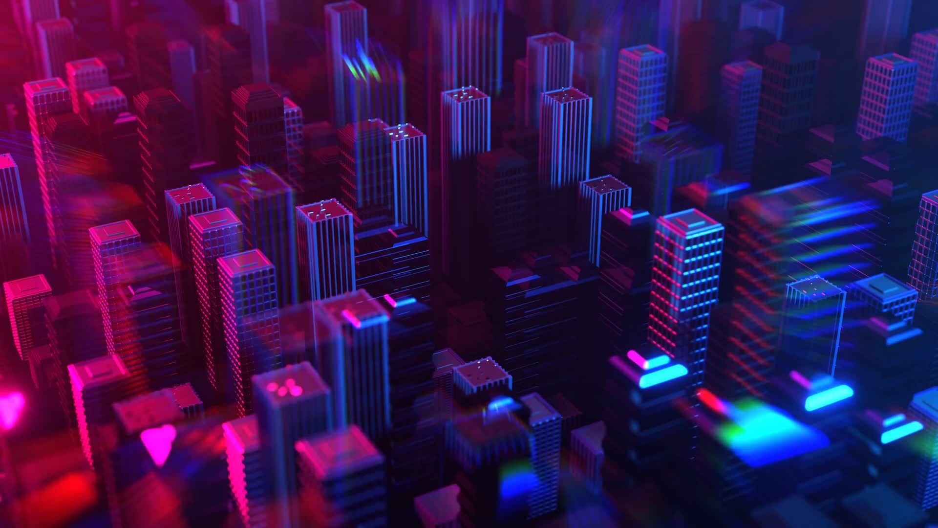 ArtStation - Neon city