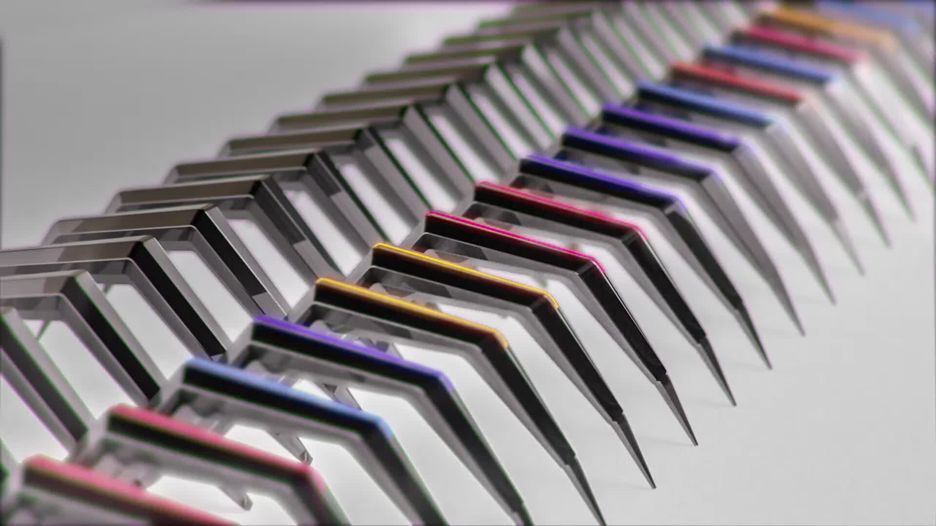 ArtStation - Abstract Metal Centipede