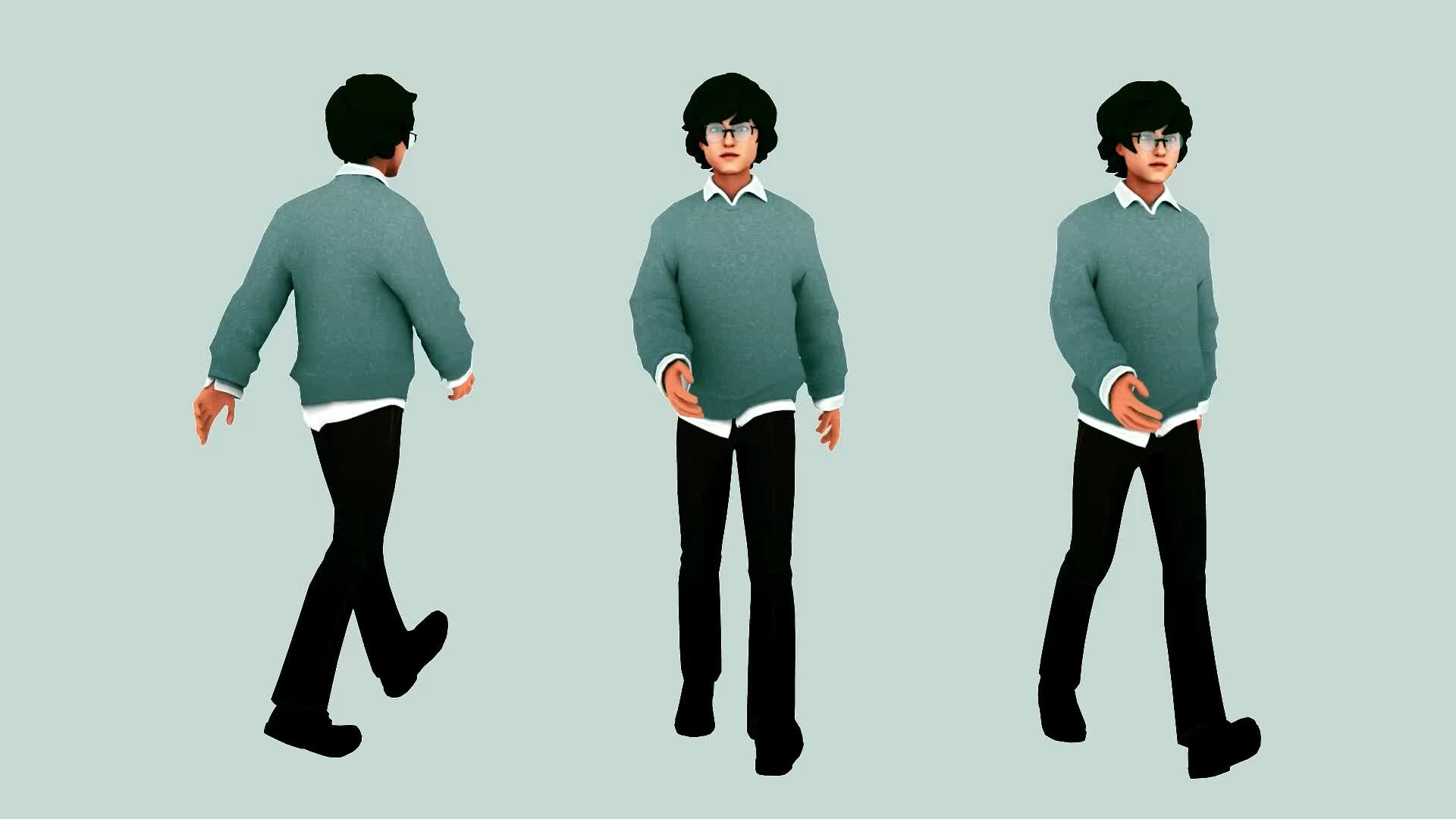 ArtStation - Character WalkCycle Animation