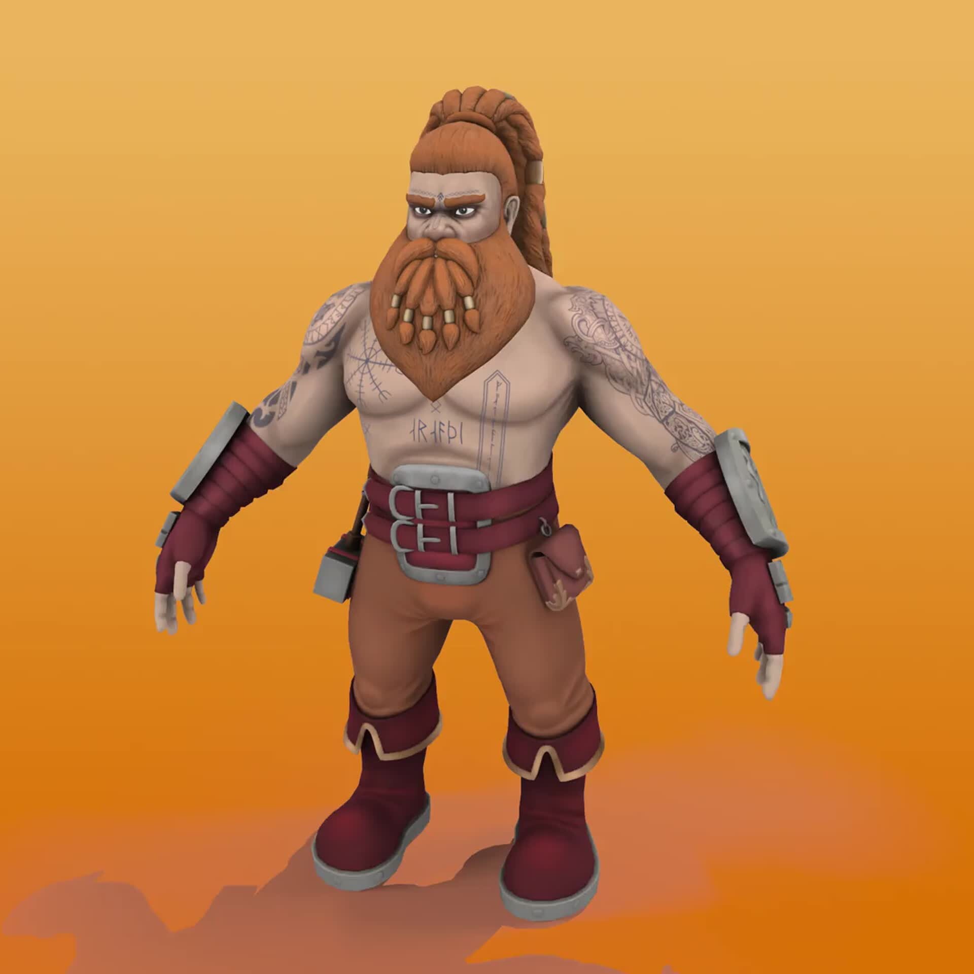 ArtStation - Epic Dwarf - Peakmines