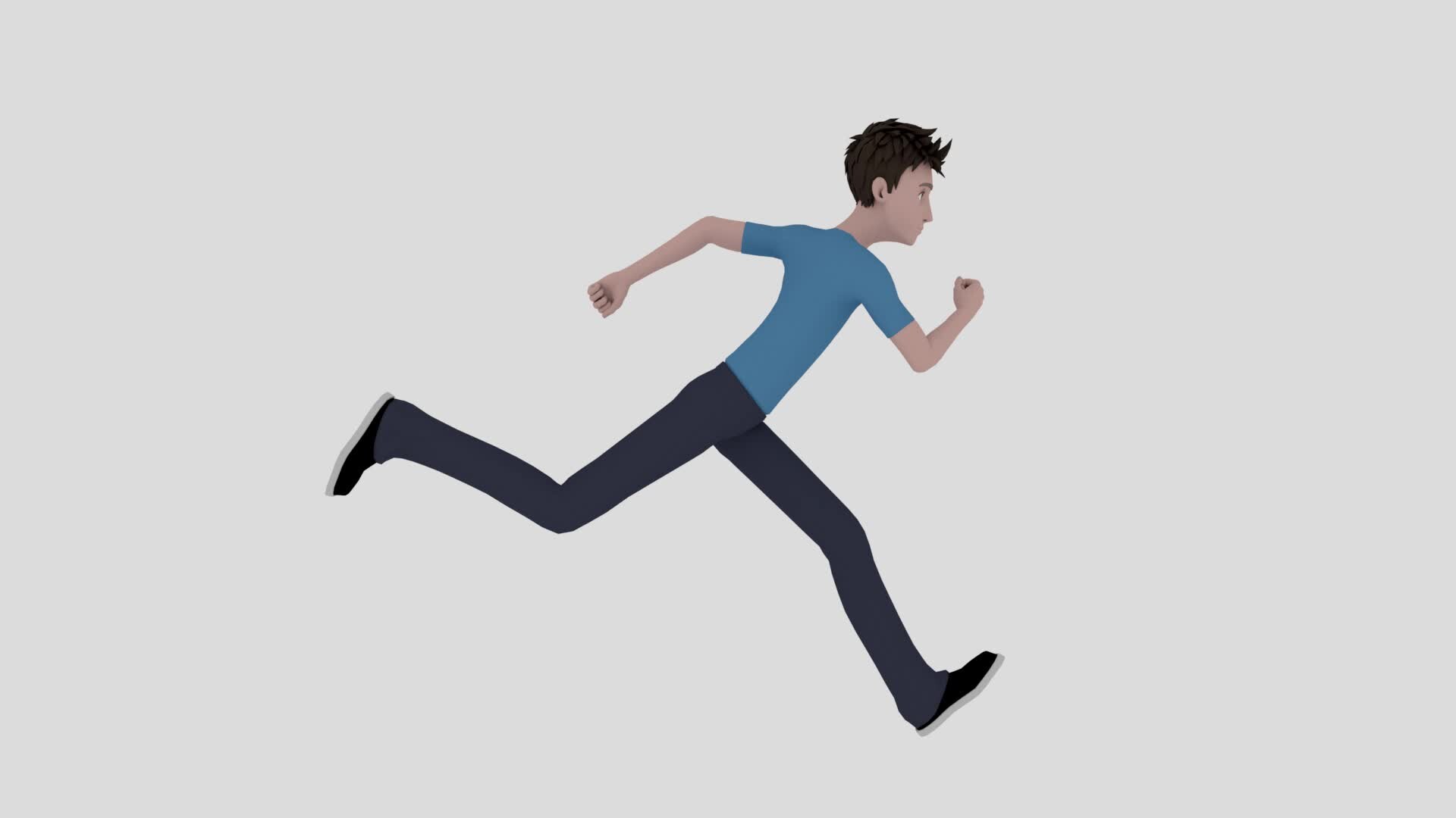 ArtStation - Character Run Cycle Animation