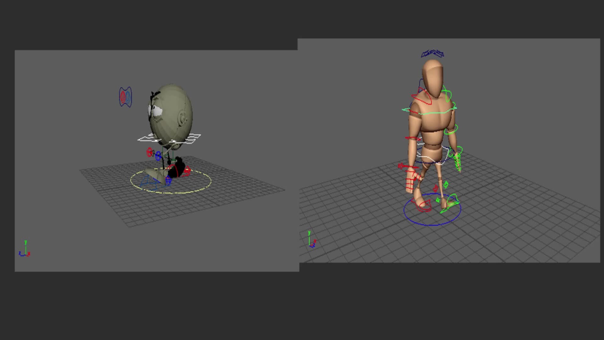 ArtStation - 3D walk Cycles (college task)