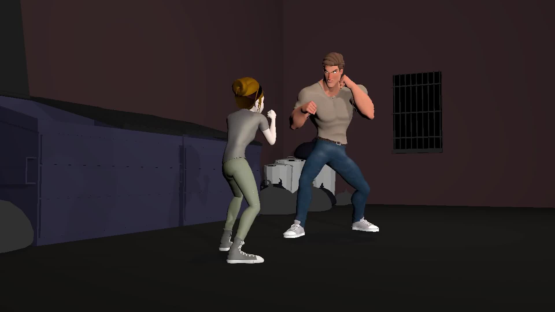 ArtStation - Alley Fight