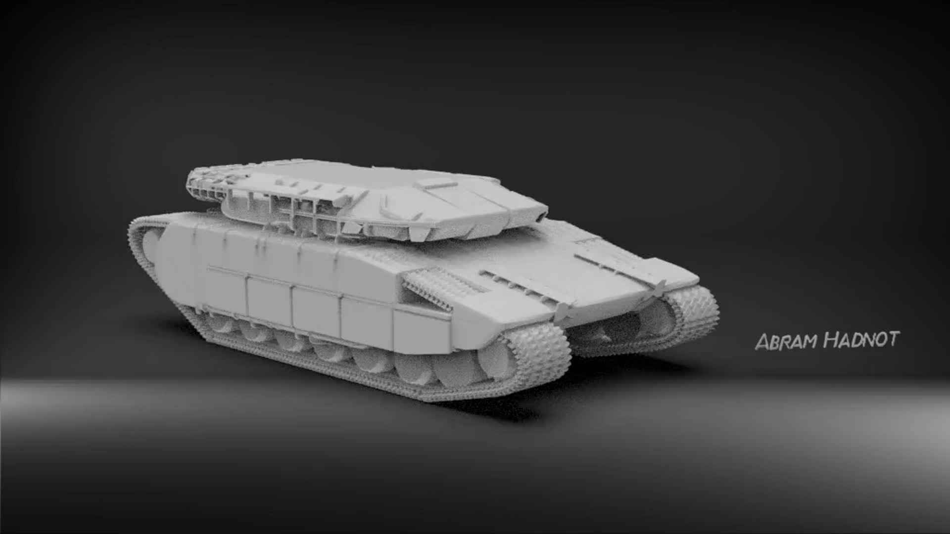 ArtStation - Tank study