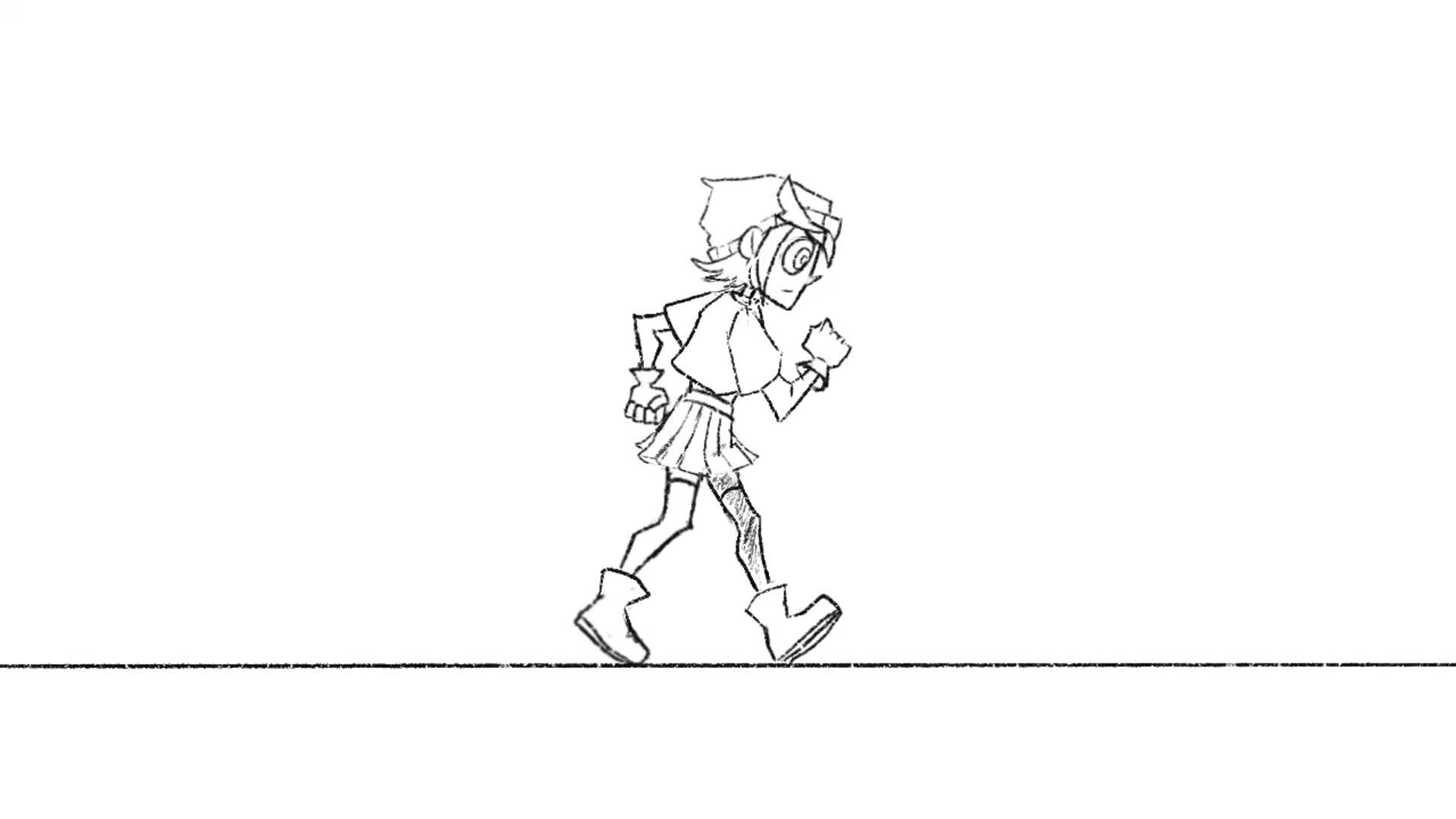 ArtStation - Walk Cycle