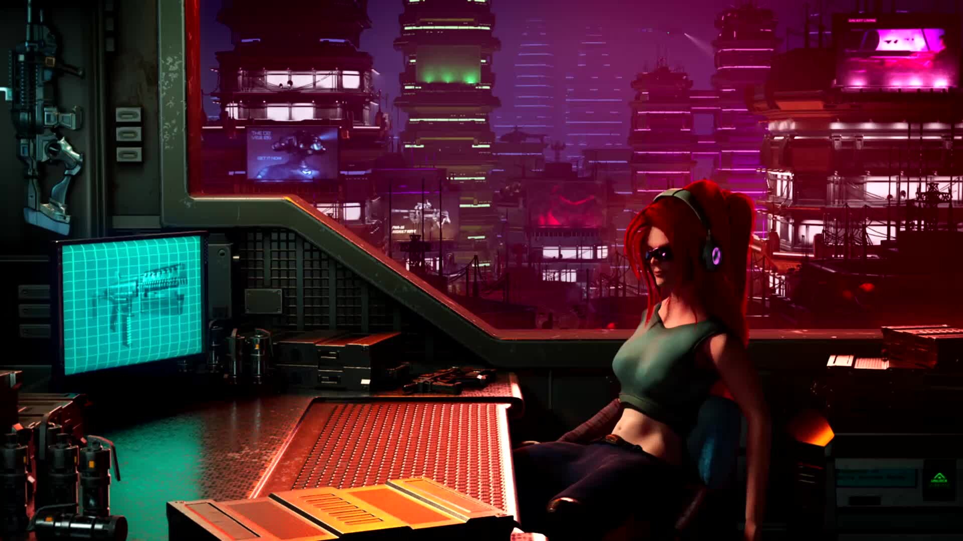 ArtStation - scifi apartment Scene - Project Outcasts