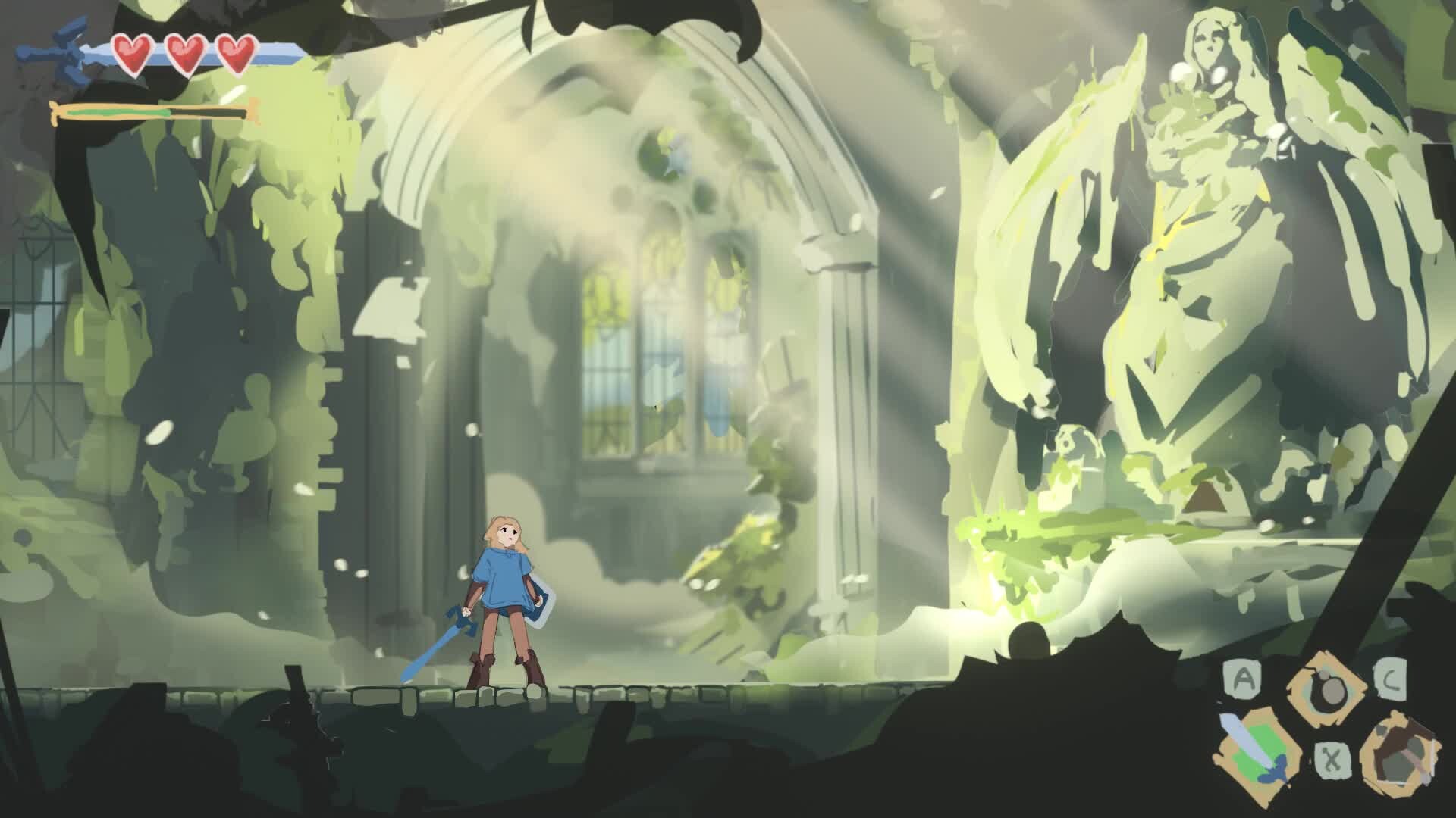 ArtStation - 2D Zelda - Game Concept