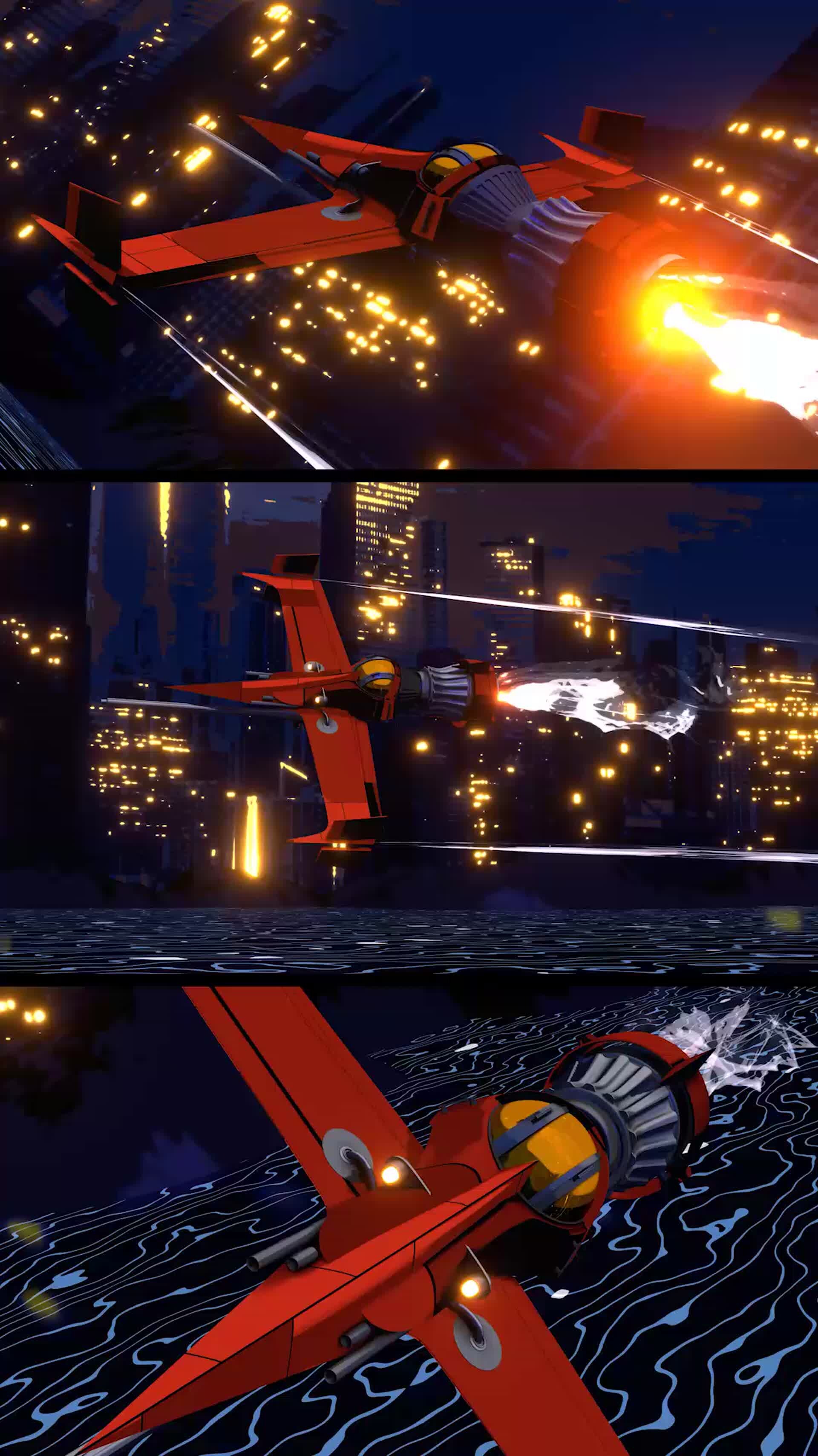 ArtStation - Late Night Flight