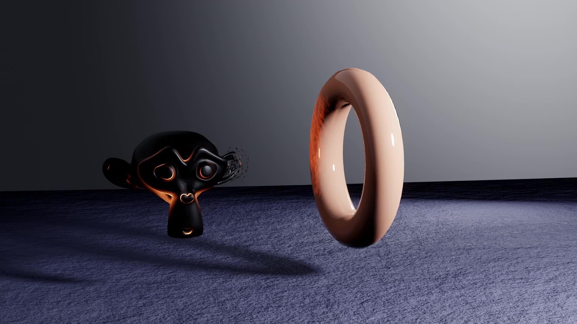 ArtStation - Morphing through a ring